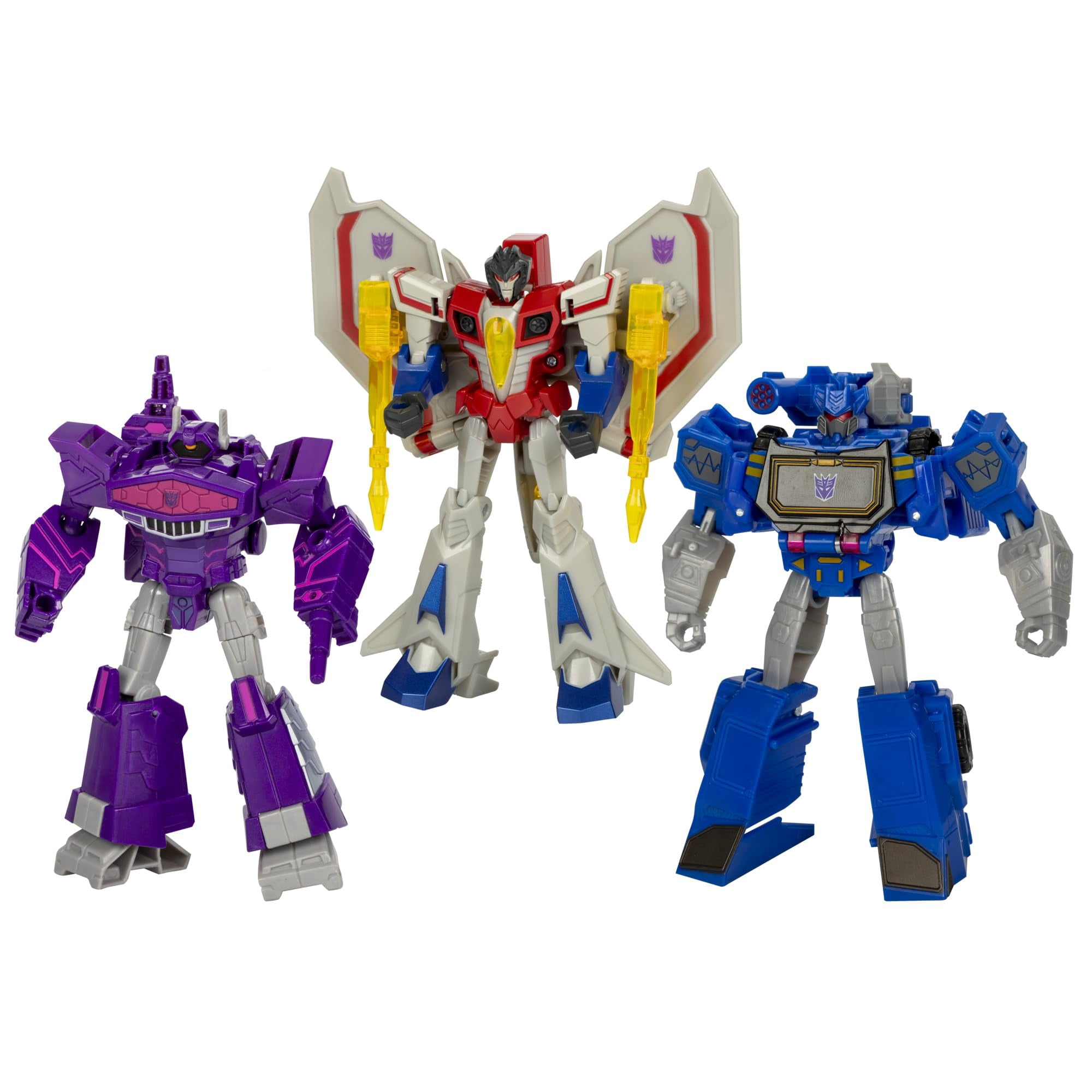 Transformers Generations Shockwave, Starscream & Soundwave Action ...