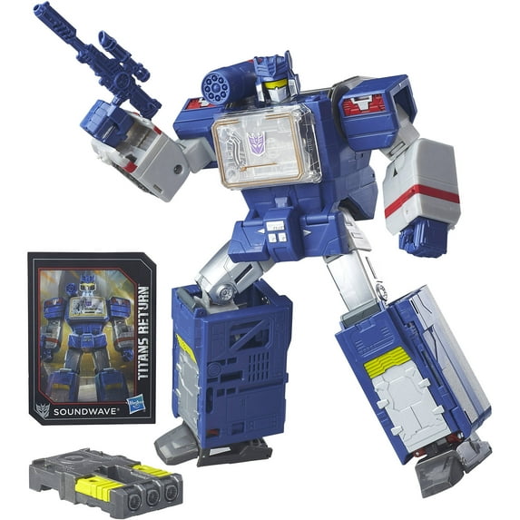 Transformers Generations Titans Return Soundwave and Soundblaster ...