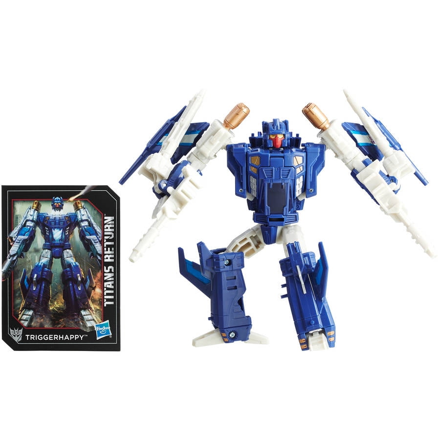 Transformers Generations Titans Return Triggerhappy and Blowpipe ...
