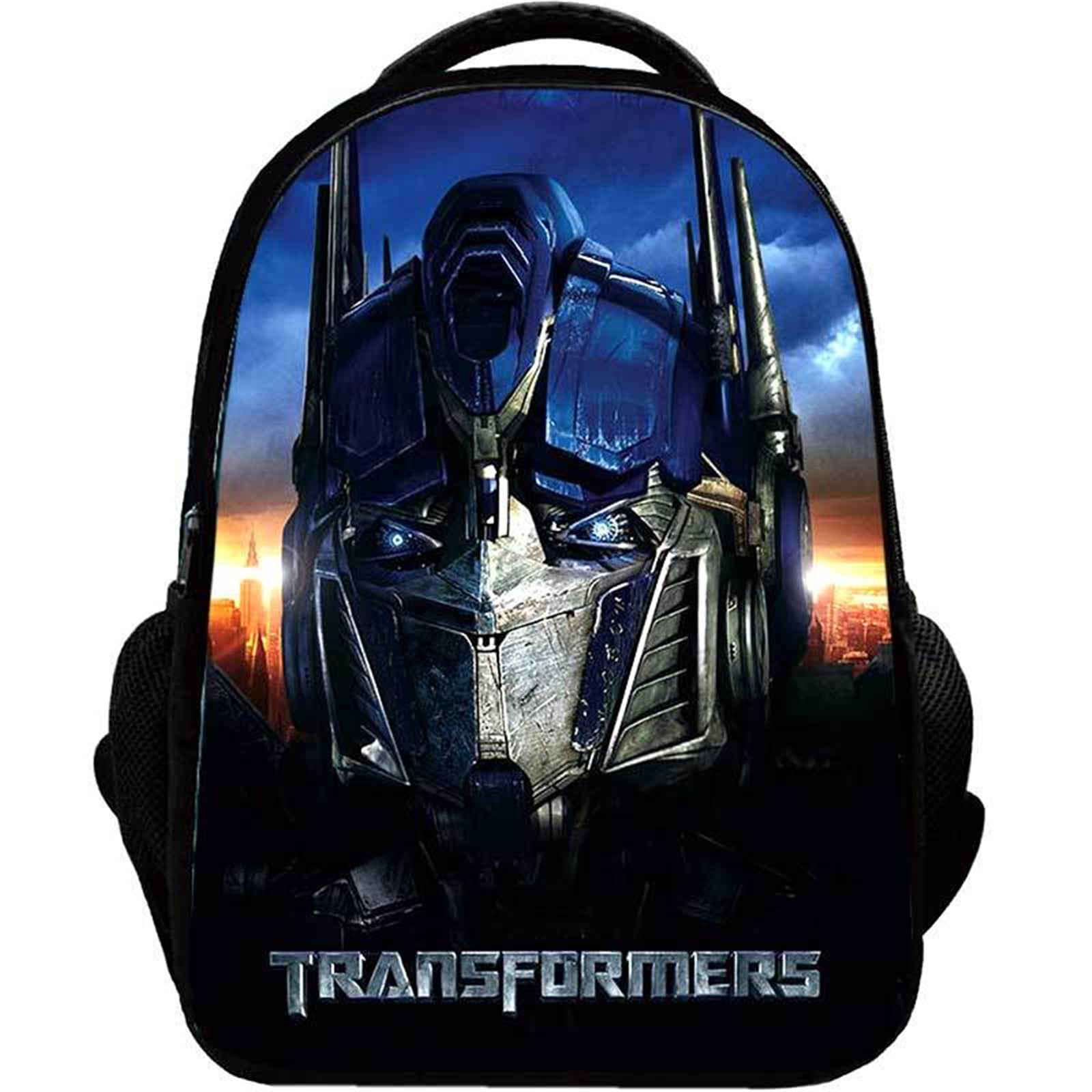 Transformers Graphic Backpack Student Waterproof School Bookbag ...