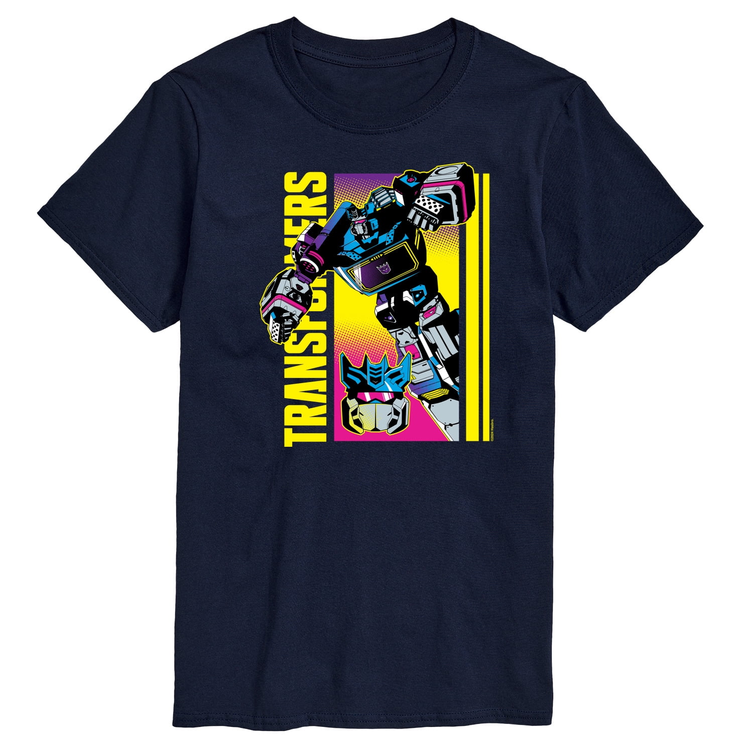 Transformers - Halftone Decepticon - Adult Short Sleeve Tee - Walmart.com