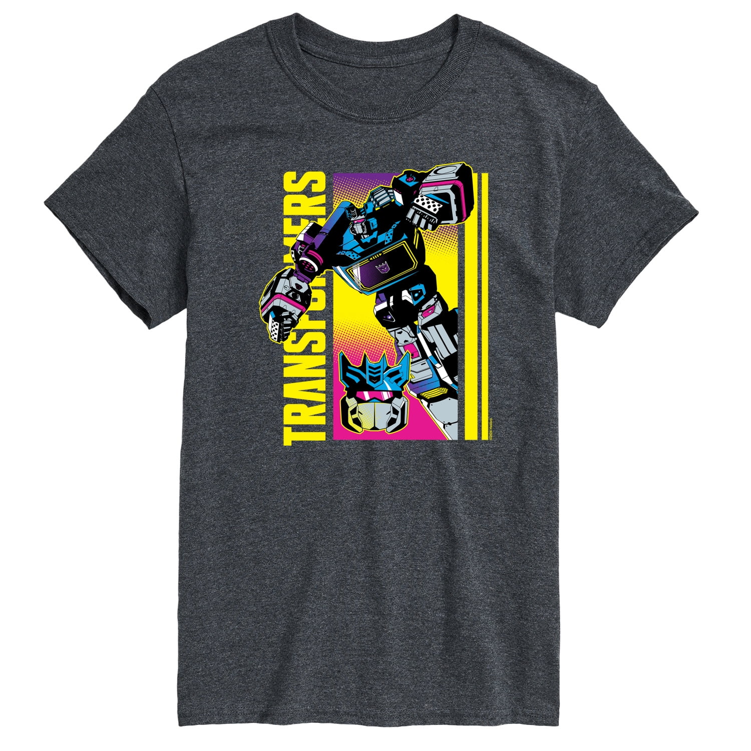Transformers - Halftone Decepticon - Adult Short Sleeve Tee - Walmart.com
