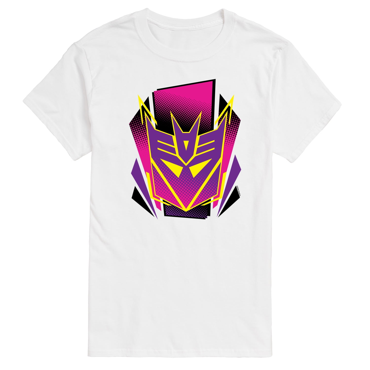 Transformers - Halftone Icon Decepticon - Adult Short Sleeve Tee ...
