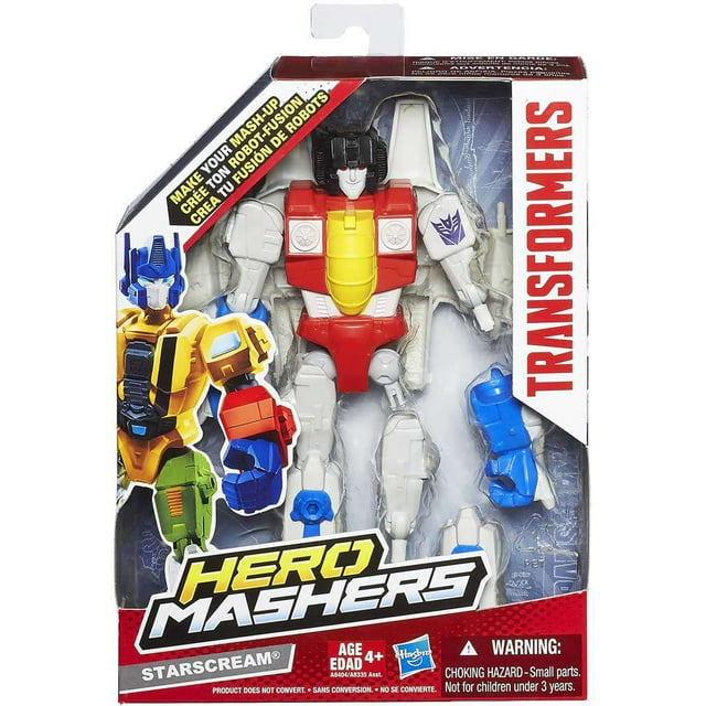 Transformers Hero Mashers Starscream Figure - Walmart.com