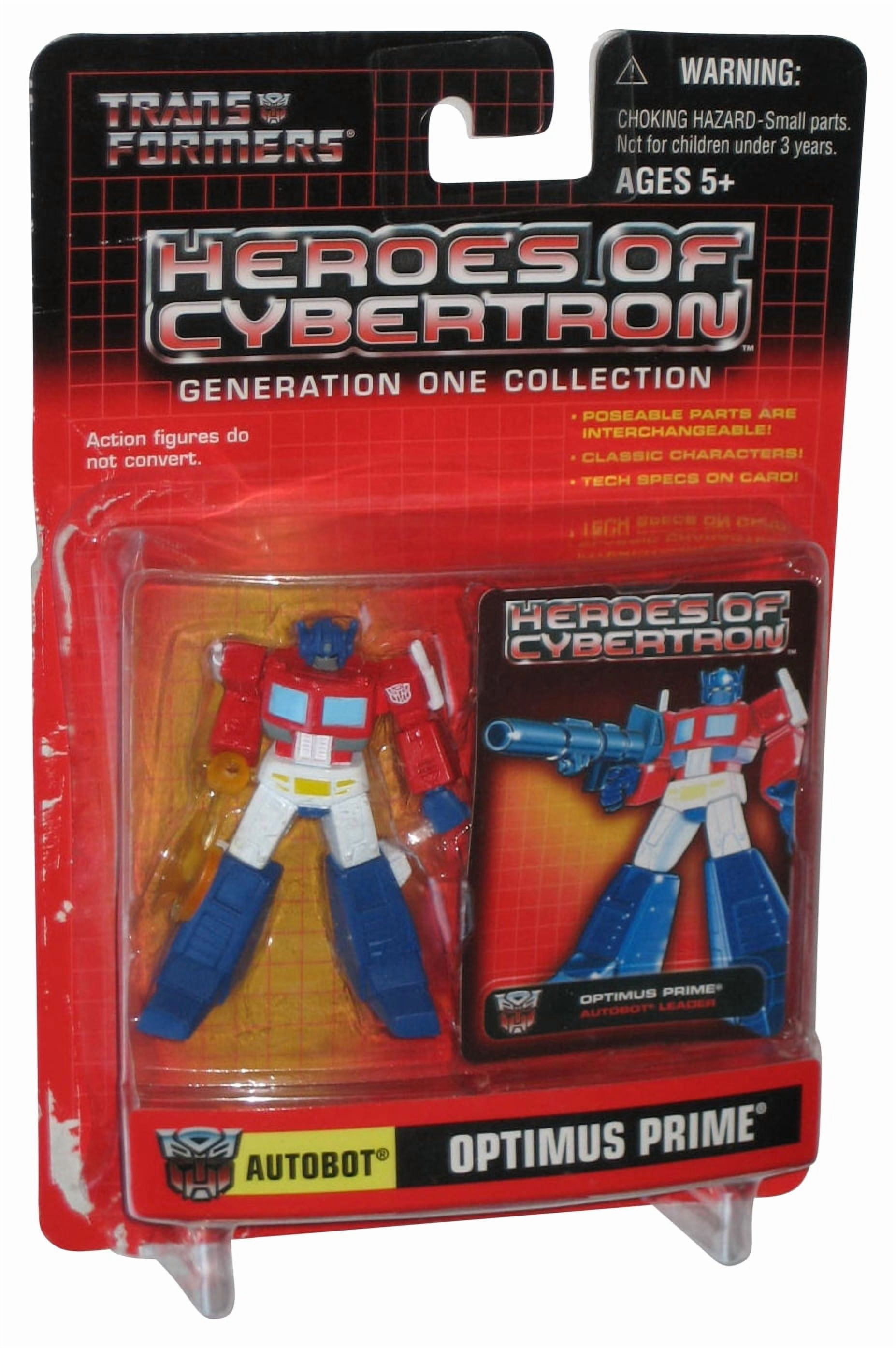 Transformers Heroes of Cybertron G1 (2001) Autobot Optimus Prime Figure ...