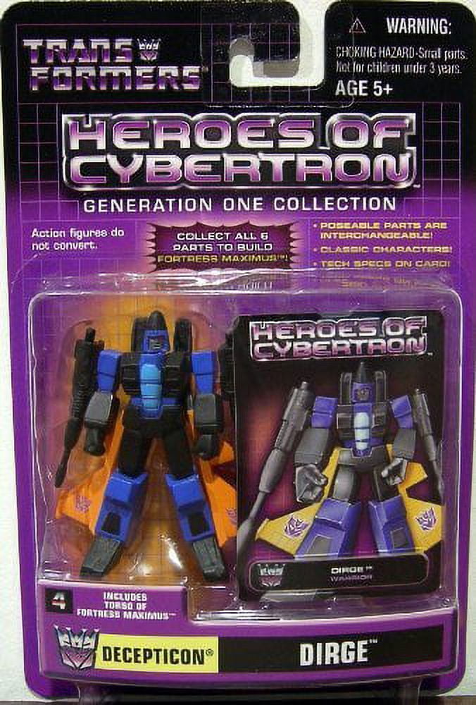 Transformers Heroes of Cybertron Generation One Collection Decepticon ...
