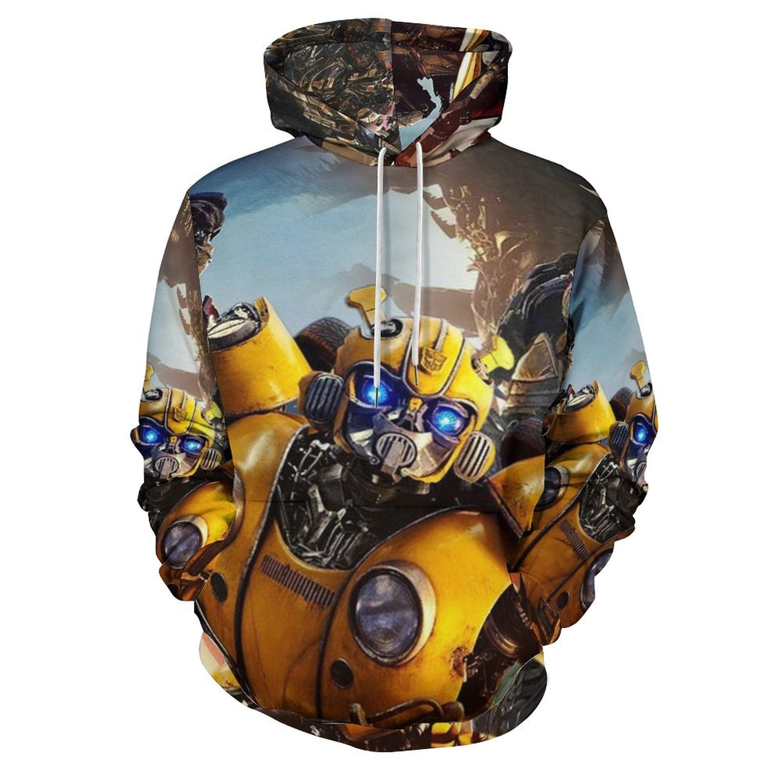 Transformers Hoodie 3D Print Pullover Hooded Long Sleeve Sweatshirts ...