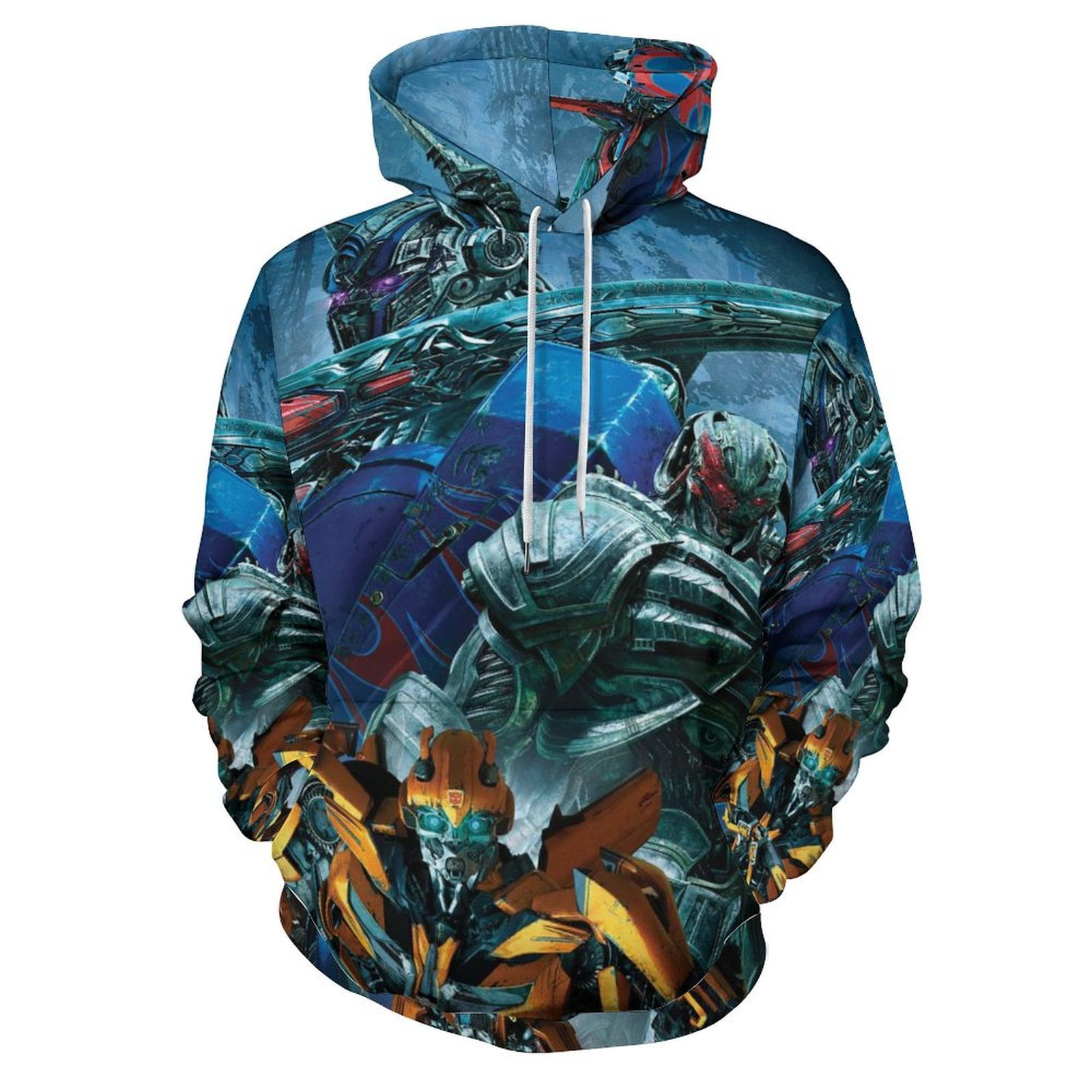 Transformers Hoodie 3D Print Pullover Hooded Long Sleeve Sweatshirts ...