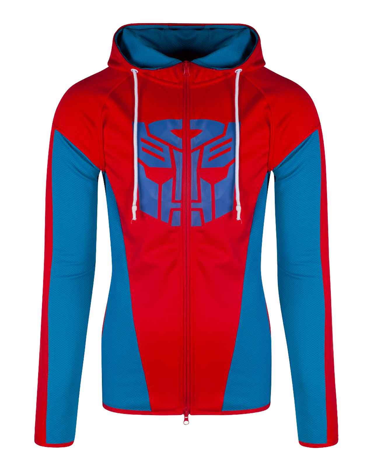 Transformers Optimus Prime Zipped Hoodie - Walmart.com