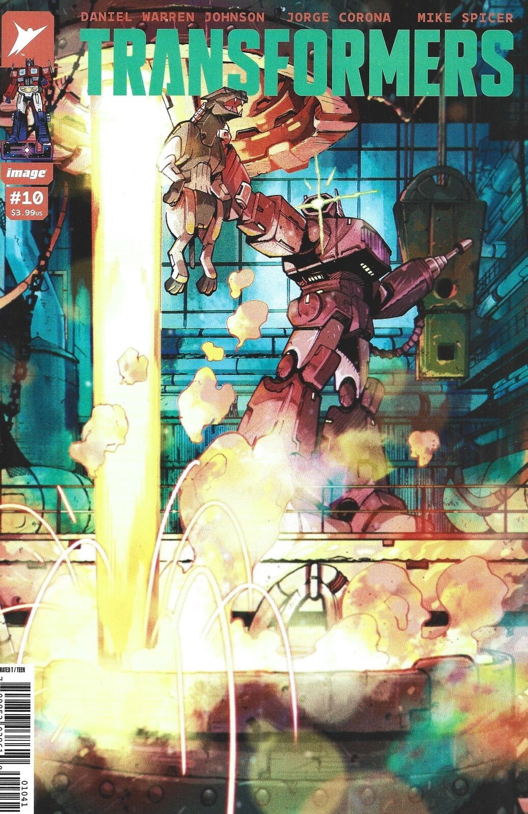 Transformers (Image) #10D VF ; Image Comic Book - Walmart.com