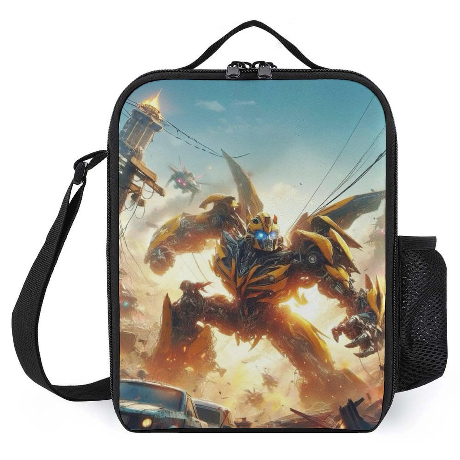 Transformers Insulated Lunch Bag Portable Thermal Dinner Bag Reusable ...