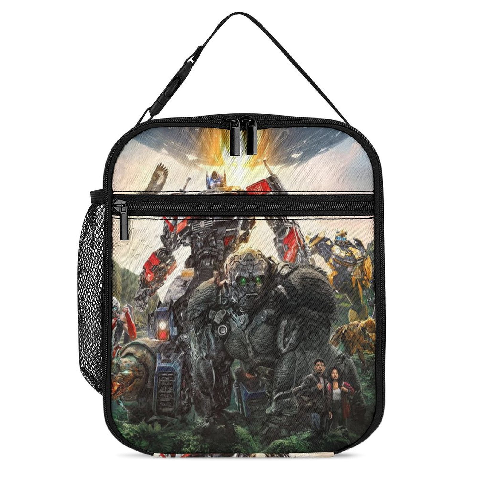 Transformers Insulated Lunch Tote Bag Lunchbox Portable Thermal Food ...