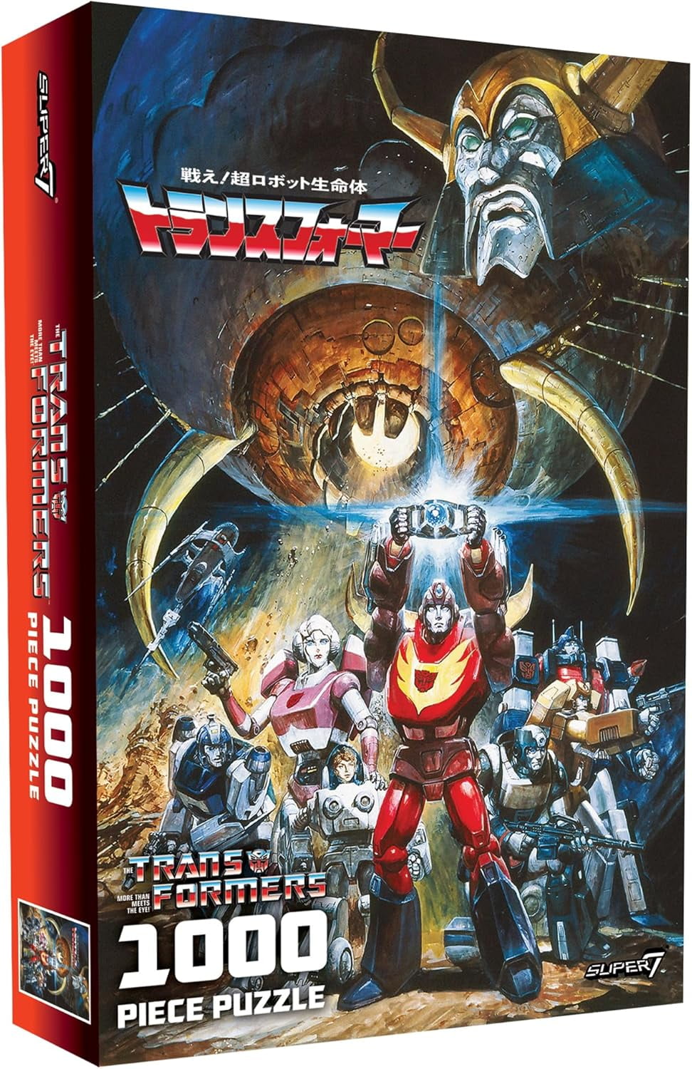 Transformers Japanese '86 Movie Poster Puzzle - 1000-Piece Action ...