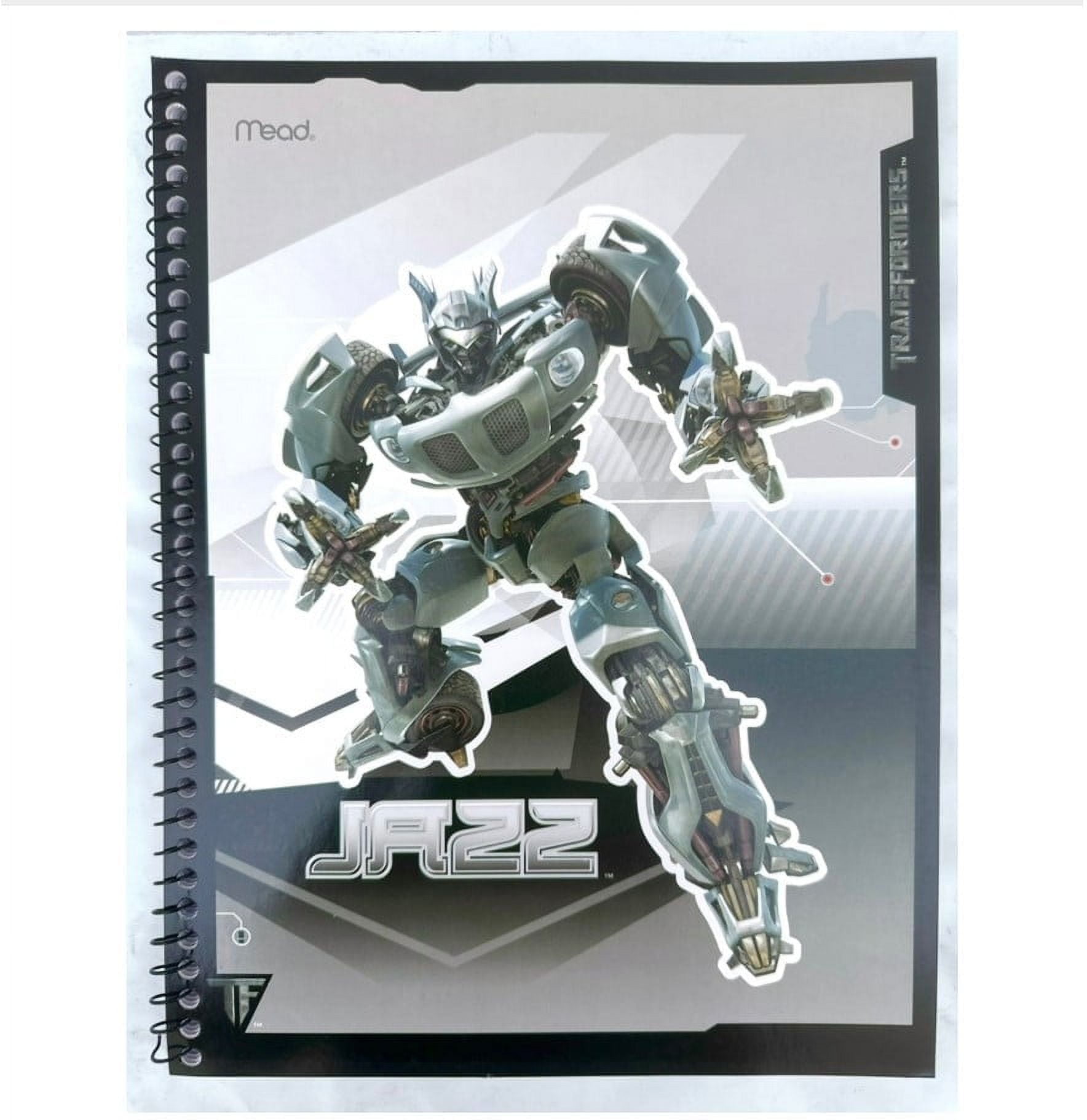 Transformers Jazz Spiral Notebook - Walmart.com