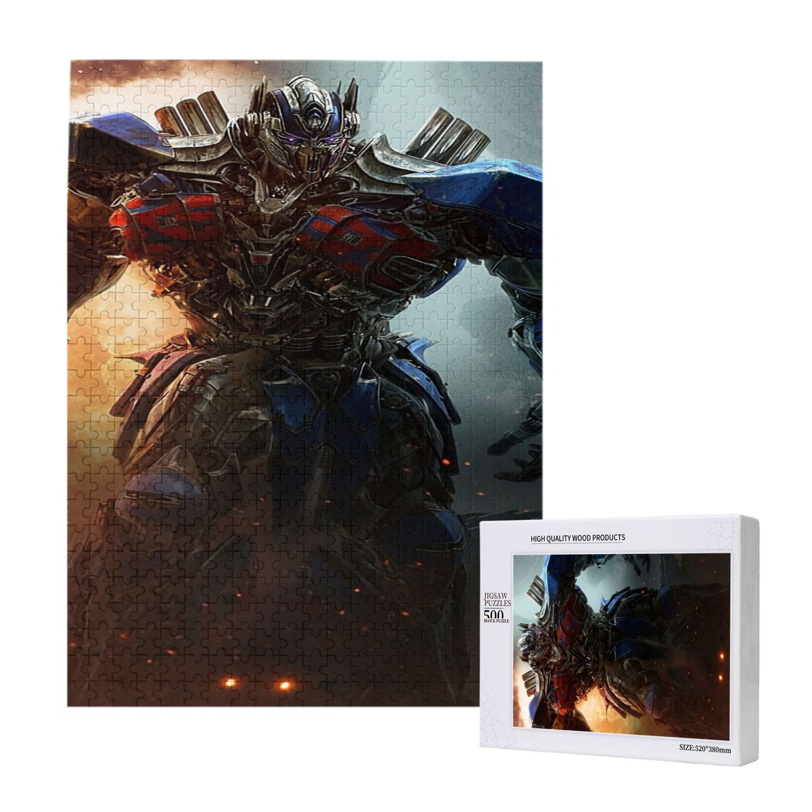 Transformers Jigsaw Puzzle 300 500 1000 Piece Colorful Puzzles Gifts ...