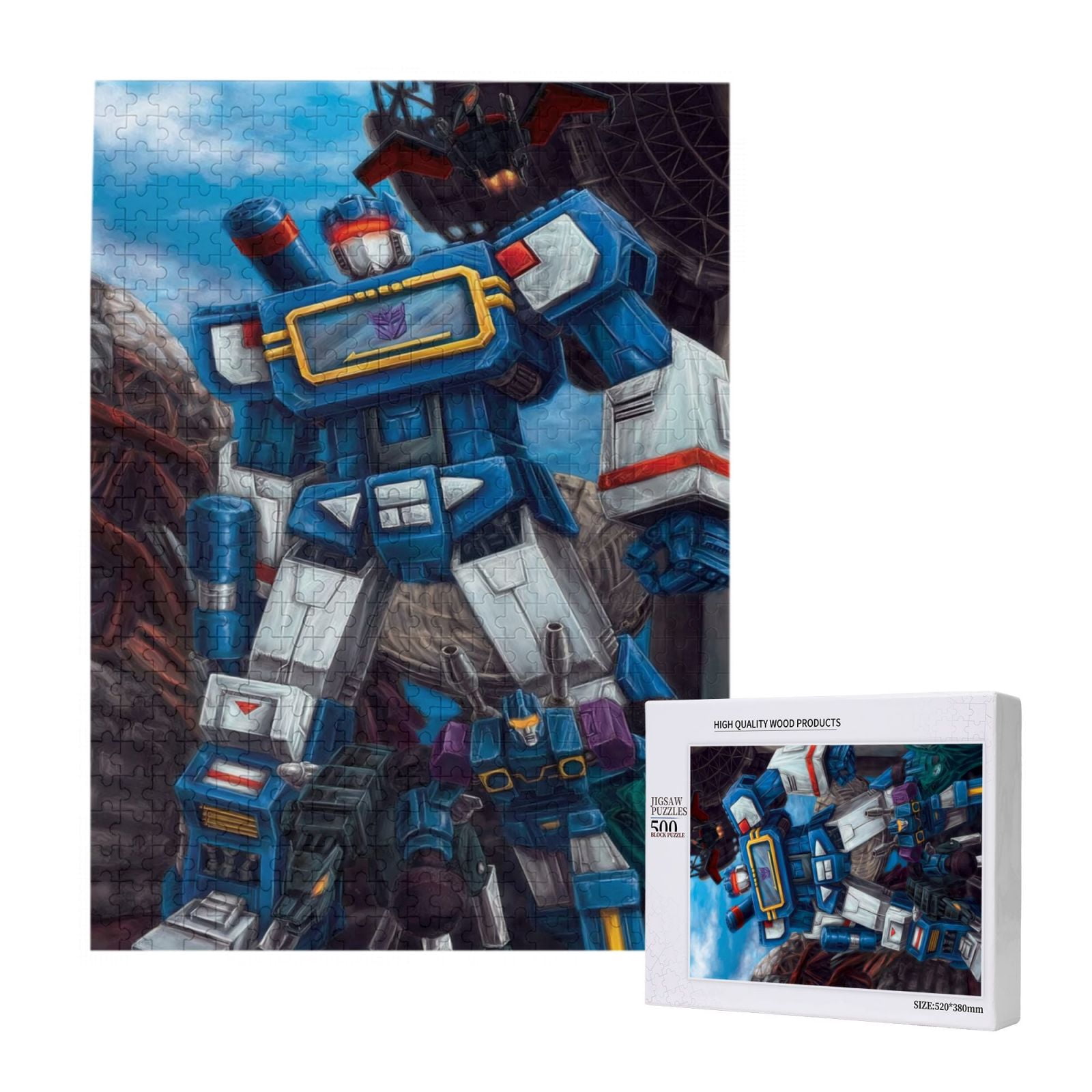 Transformers Jigsaw Puzzle 300 500 1000 Piece Colorful Puzzles Gifts ...