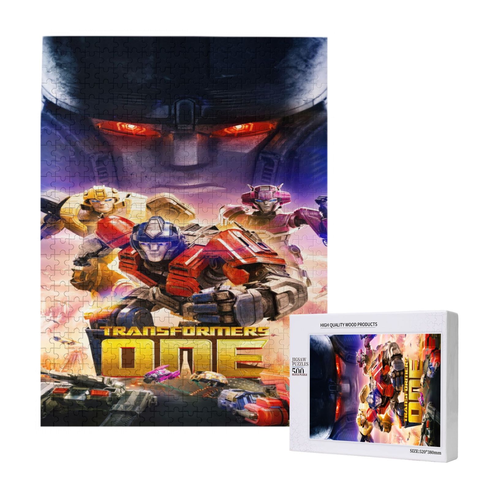 Transformers Jigsaw Puzzle 300 500 1000 Piece Colorful Puzzles Gifts ...