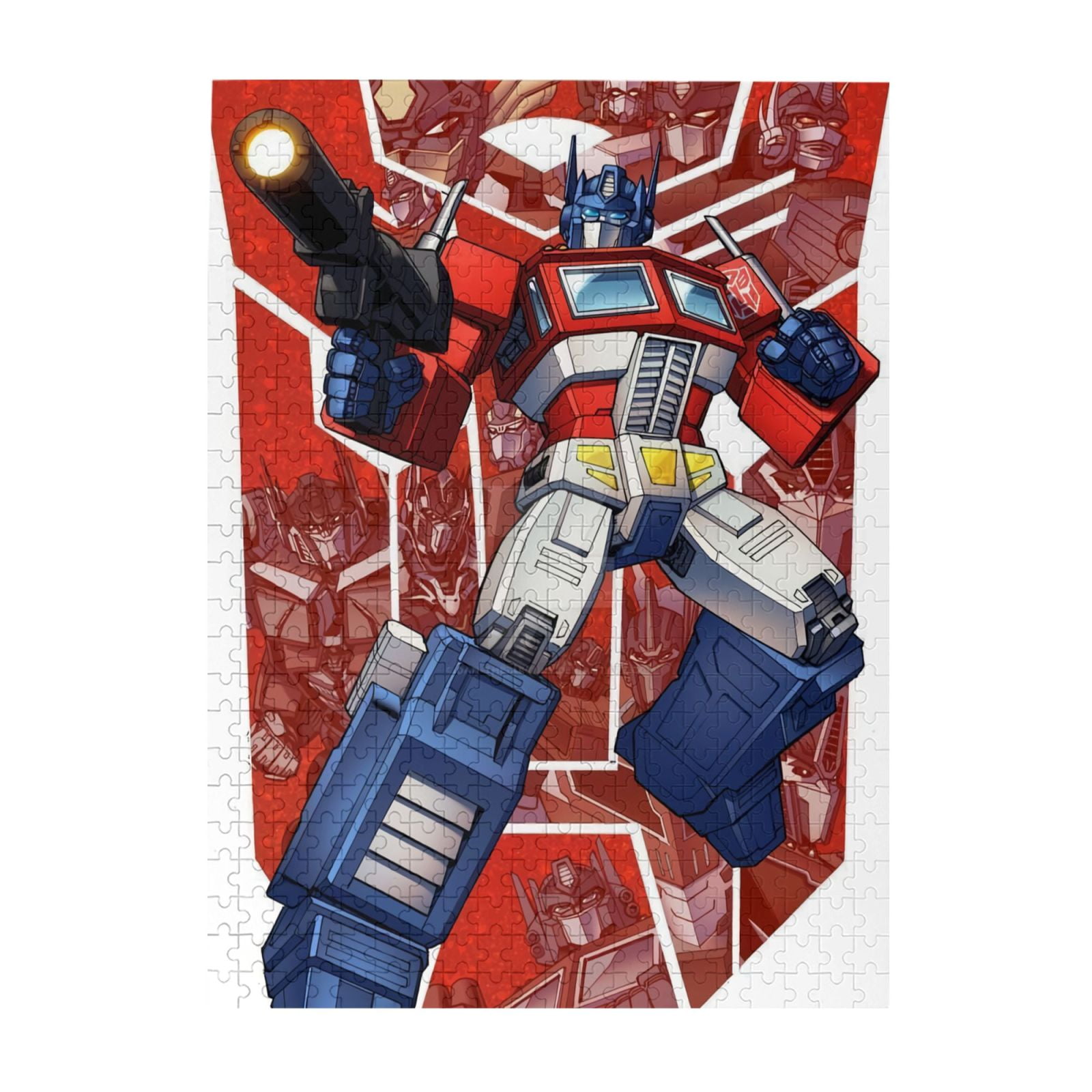 Transformers Jigsaw Puzzle Game 500 Piece, Educational Wooden Puzzles ...