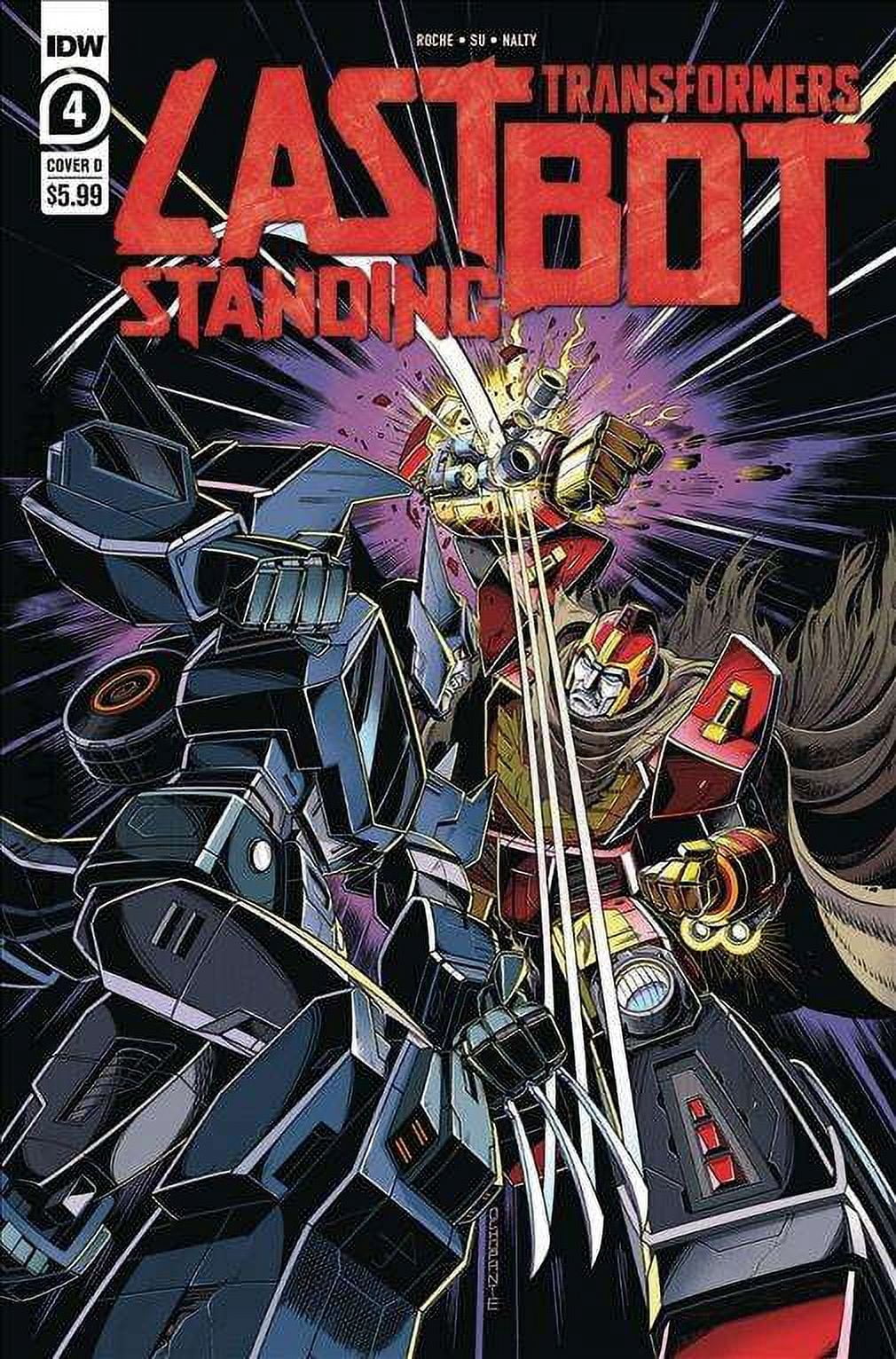 Transformers: Last Bot Standing #4D VF ; IDW Comic Book - Walmart.com