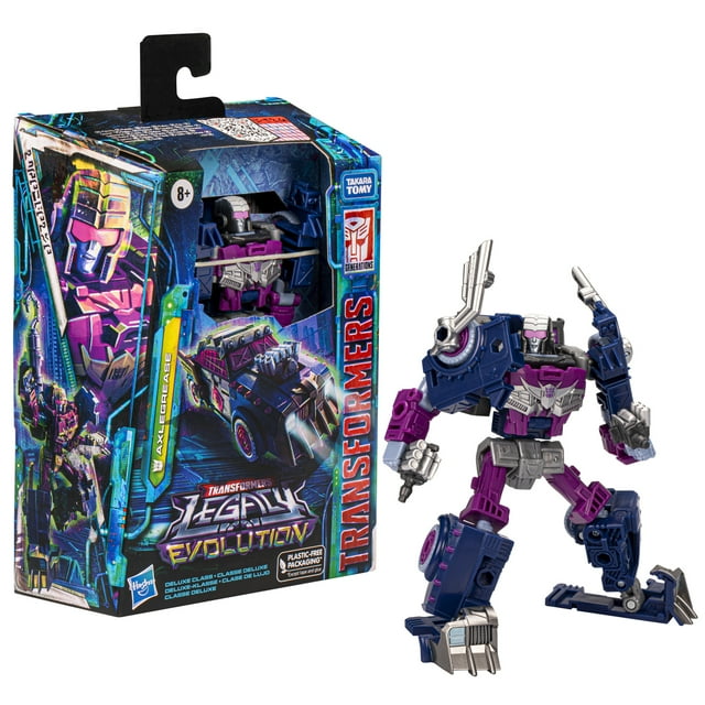 Transformers Legacy Evolution Deluxe Axlegrease Converting Action ...
