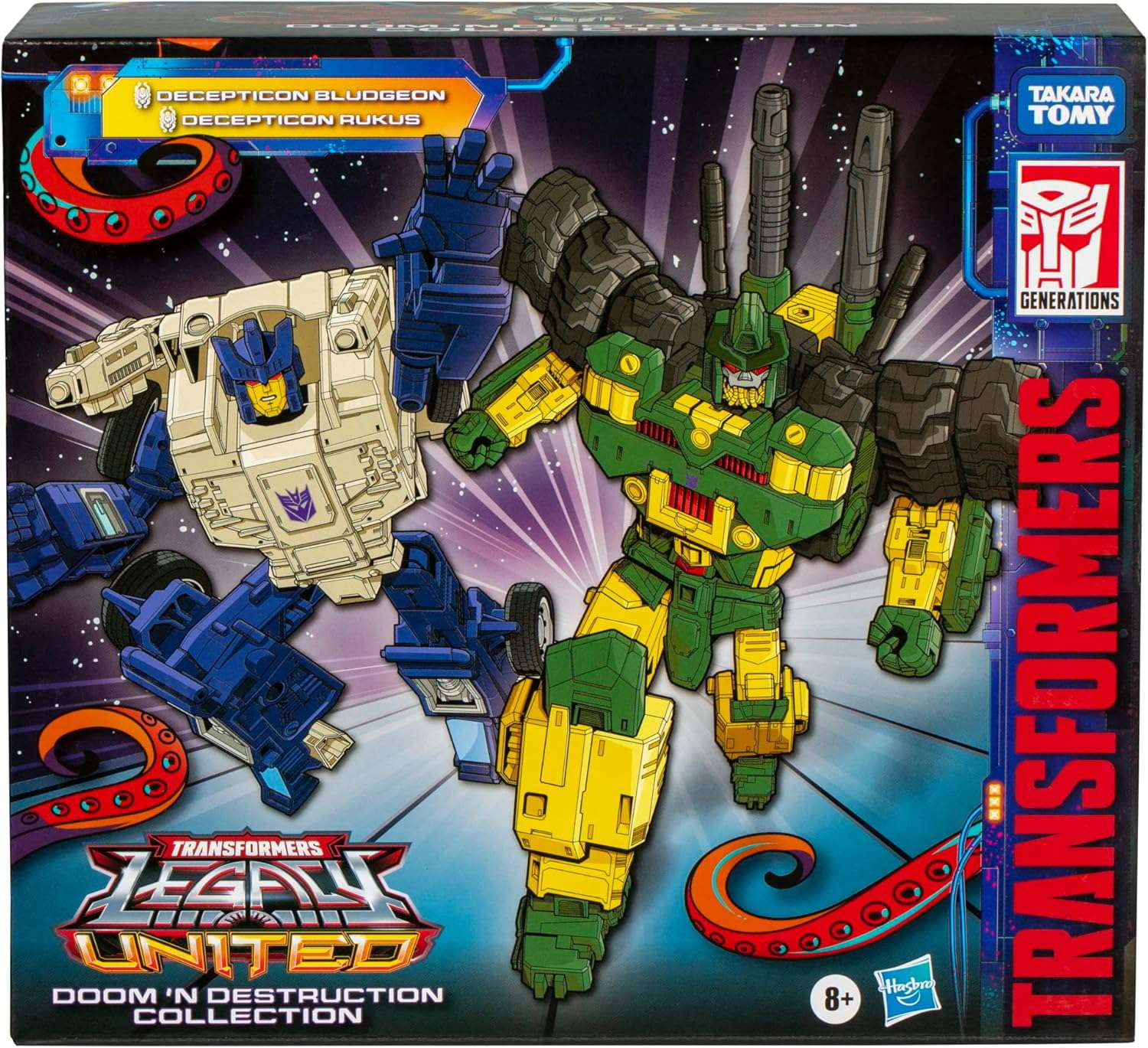Transformers Legacy United Doom 'n Destruction Collection Mayhem Attack ...