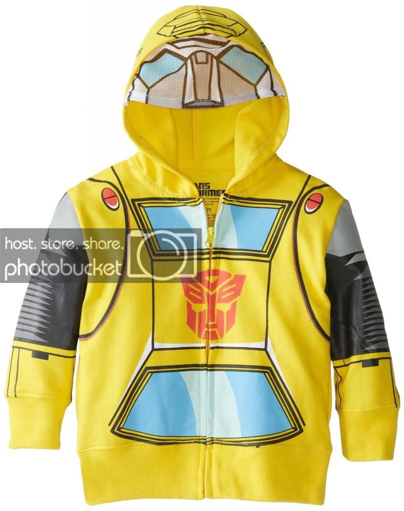 Transformers boys Bumblebee Character Hoodies 3T Yellow - Walmart.com