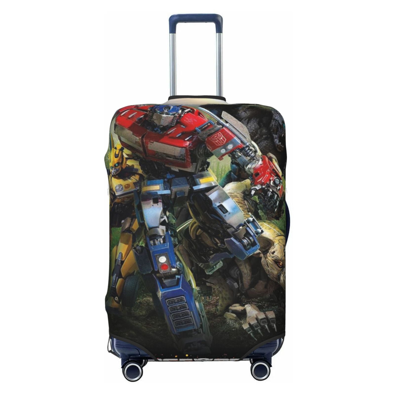 Transformers Luggage Cover Cartoon Suitcase Covers Elastic Dustproof Protector Washable And ...