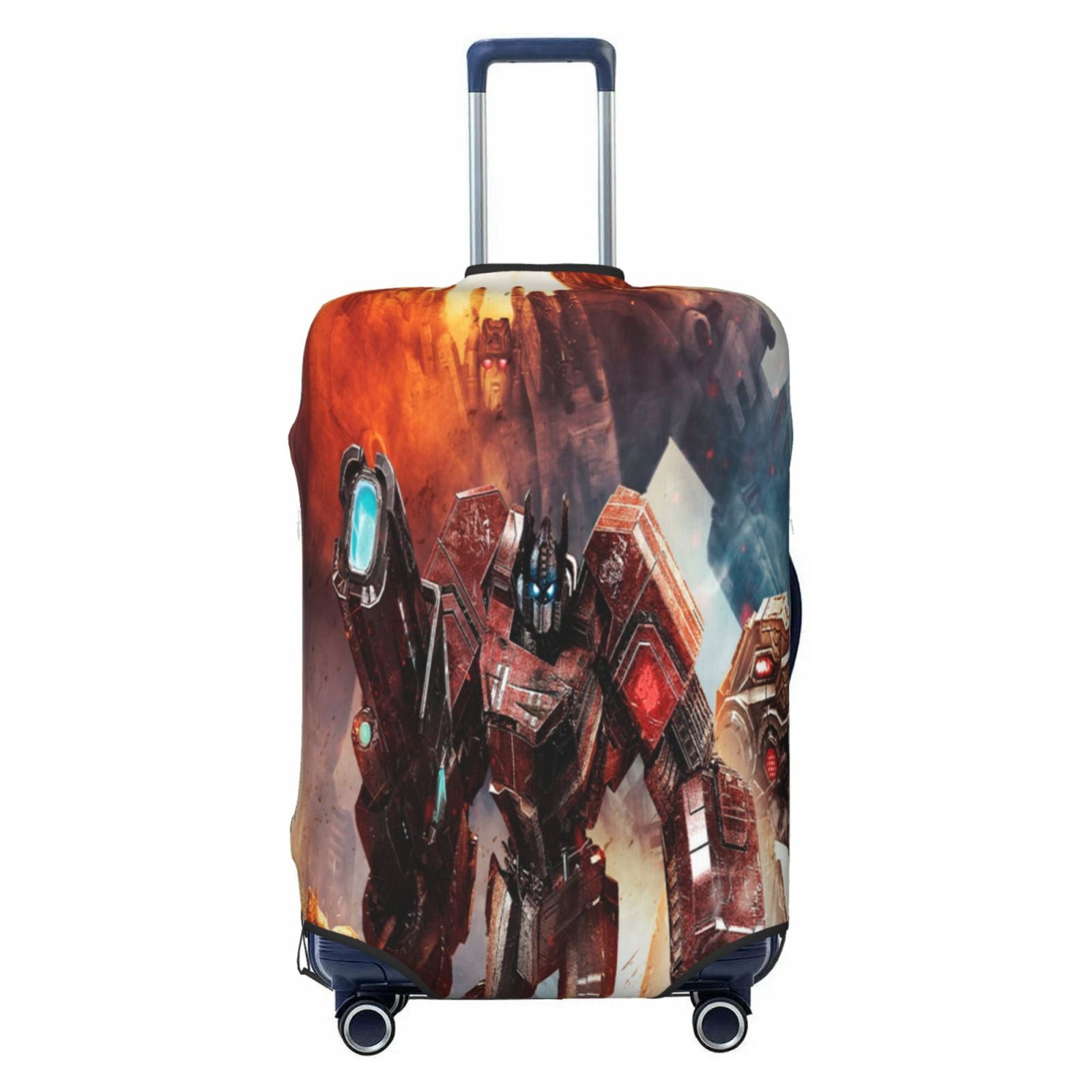 Transformers Luggage Cover Cartoon Suitcase Covers Elastic Dustproof Protector Washable And ...