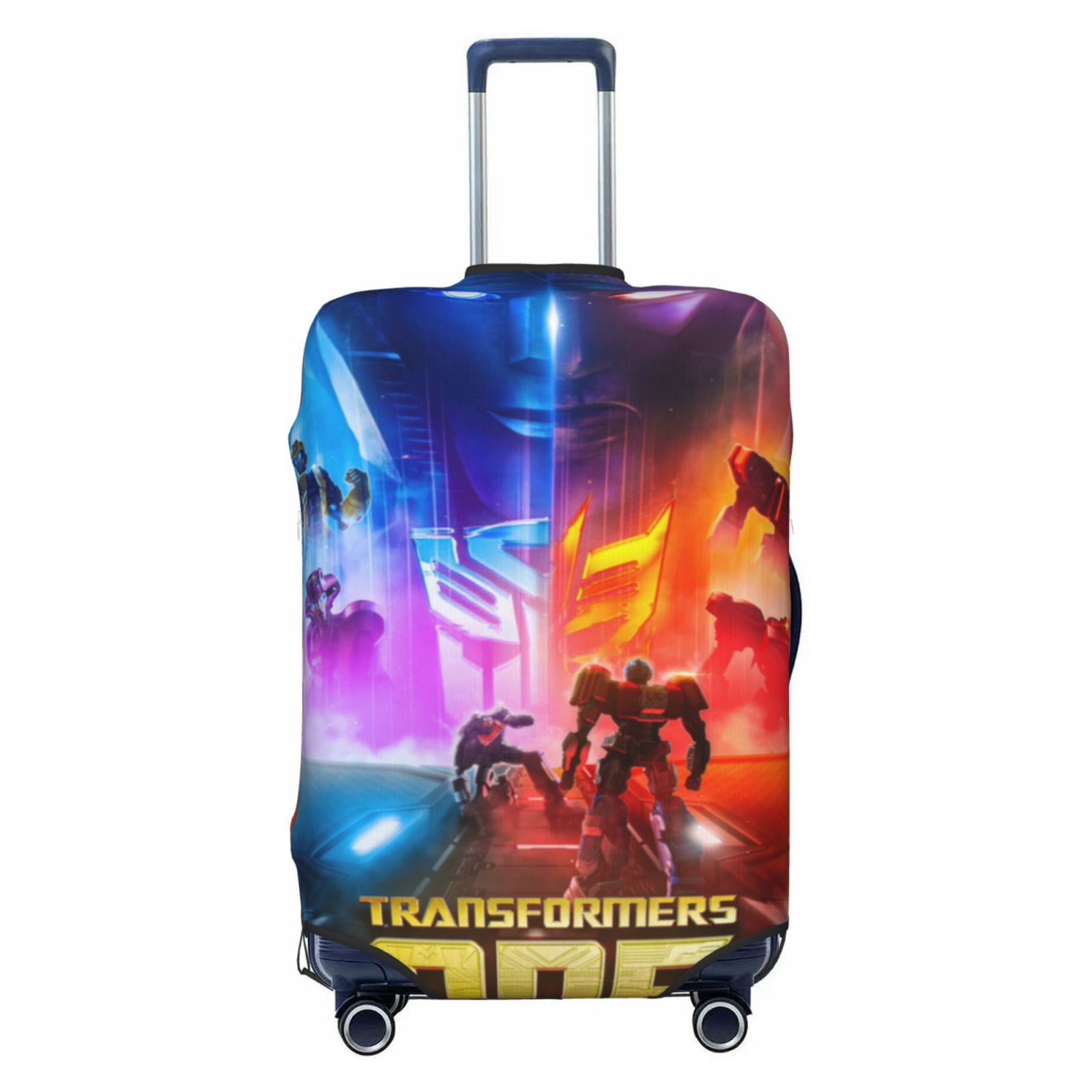 Transformers Luggage Cover Cartoon Suitcase Covers Elastic Dustproof Protector Washable And ...