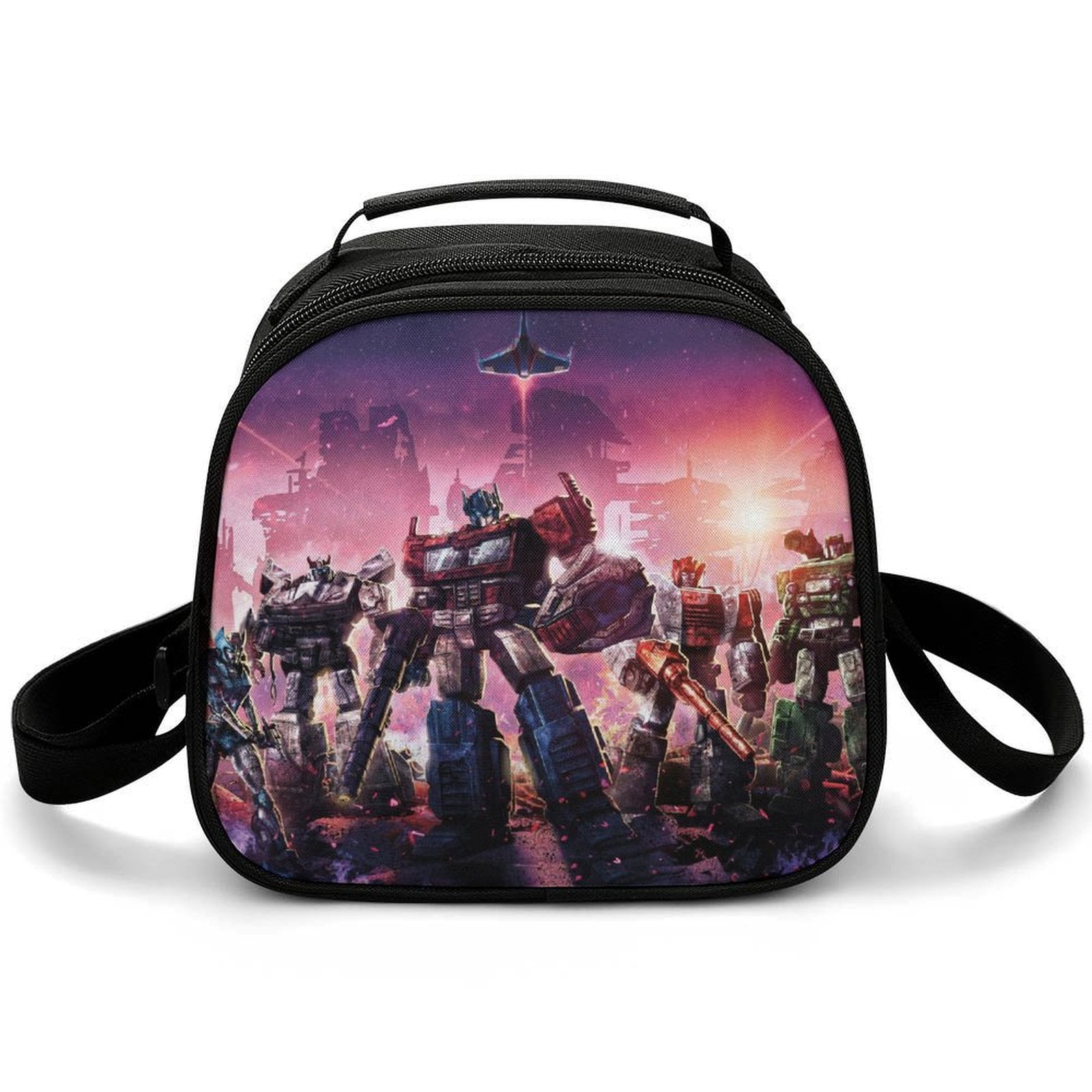 Transformers Lunch Bag Insulated, Lunch Box Bag Reusable Lunch Tote Bag ...