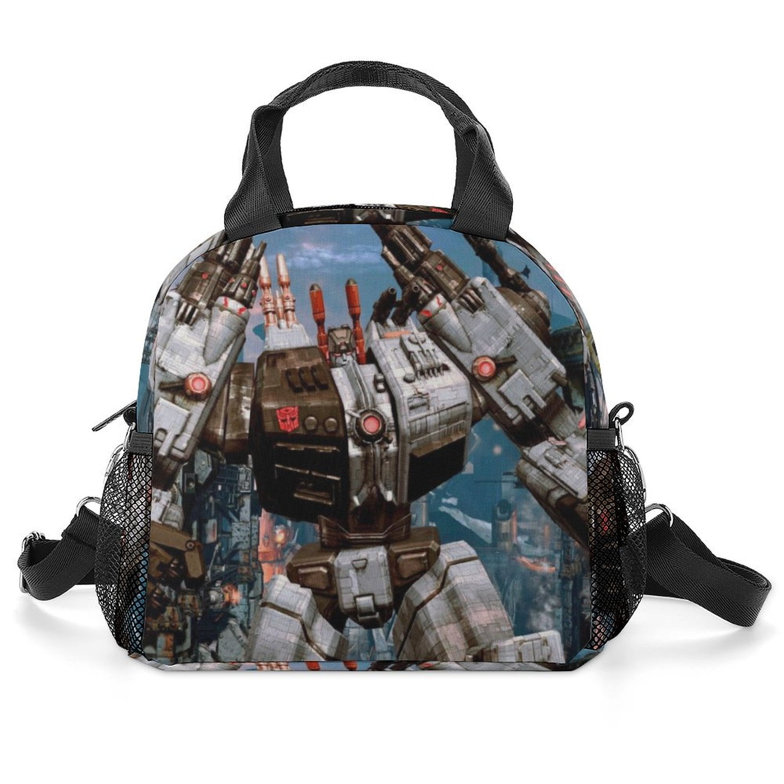 Transformers Lunch Bag Insulated, Lunch Box Bag Reusable Lunch Tote Bag ...