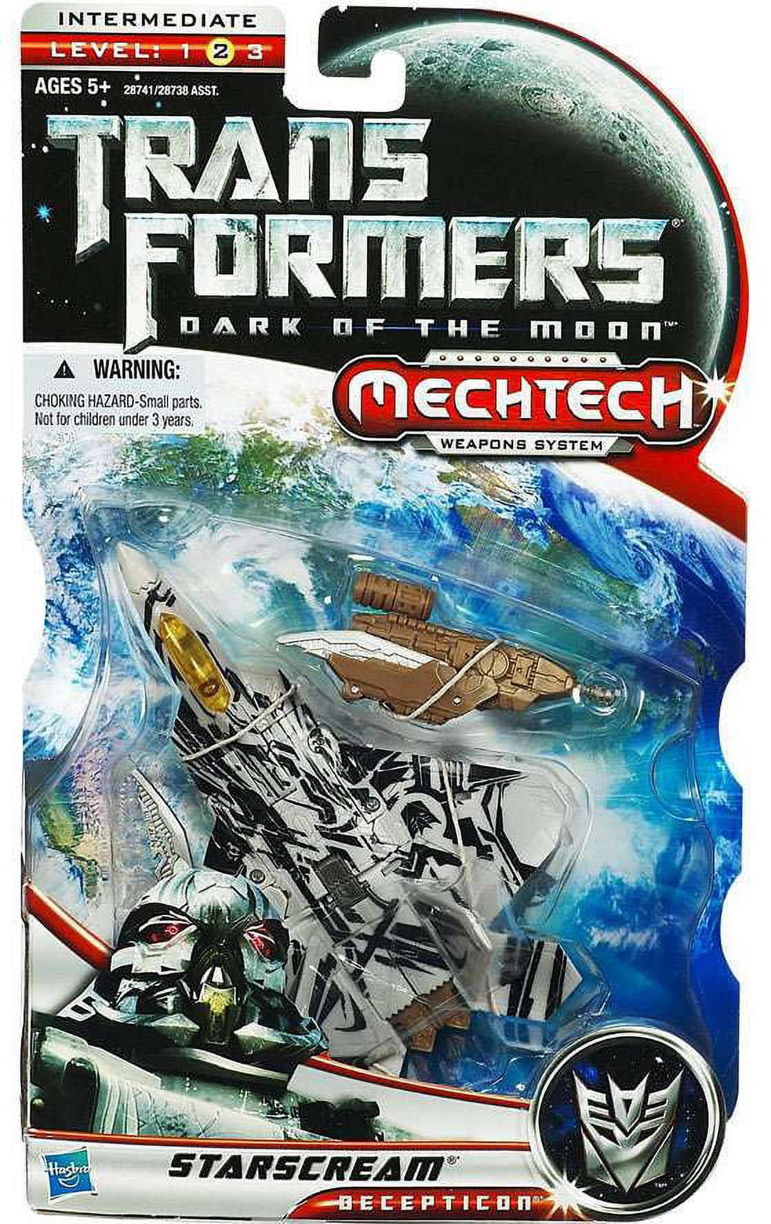 Hasbro Transformers Mechtech Starscream Action Figure, Jet Mode, Robot ...