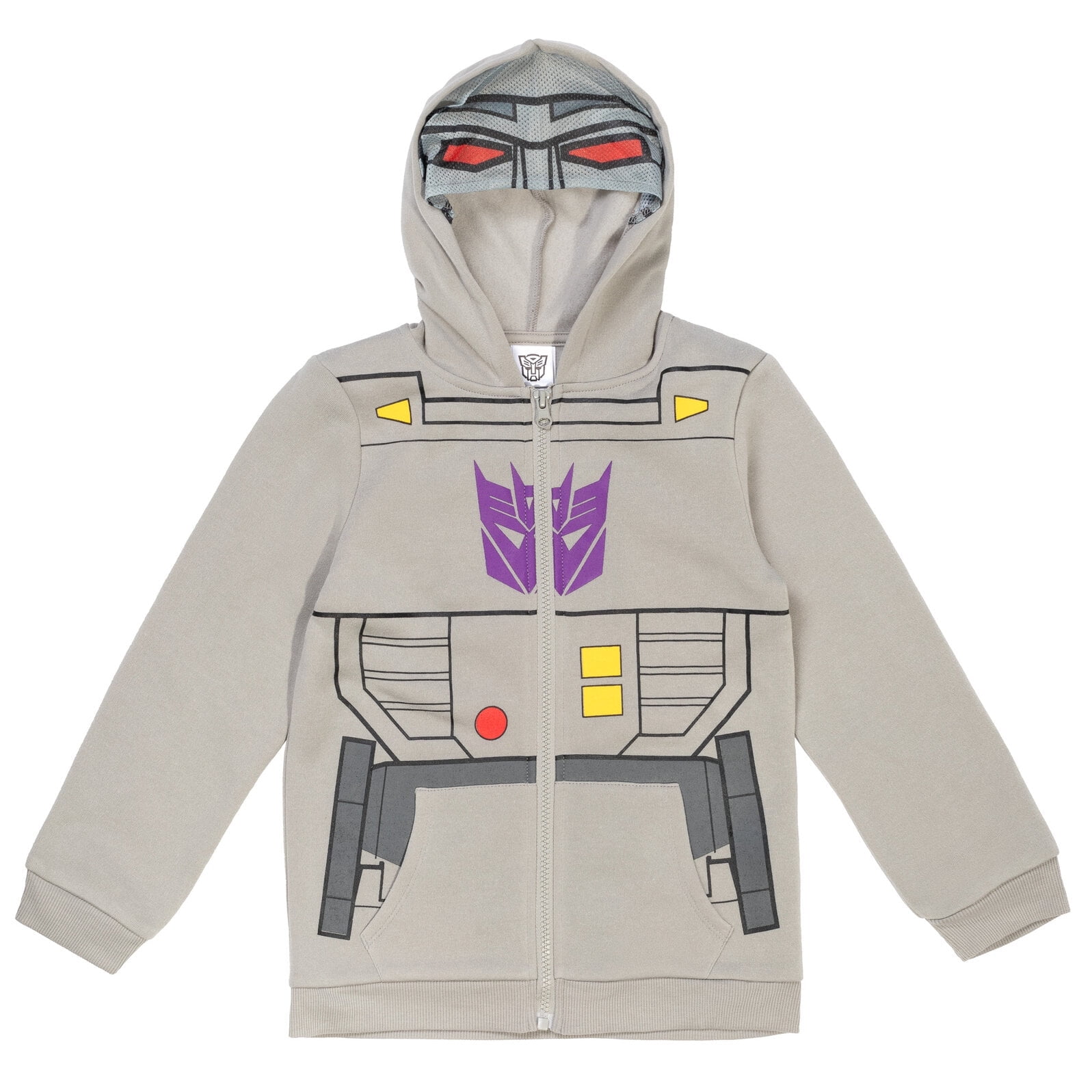 Transformers Megatron Boys Fleece Zip Up Hoodie Sweatshirt Apparel ...
