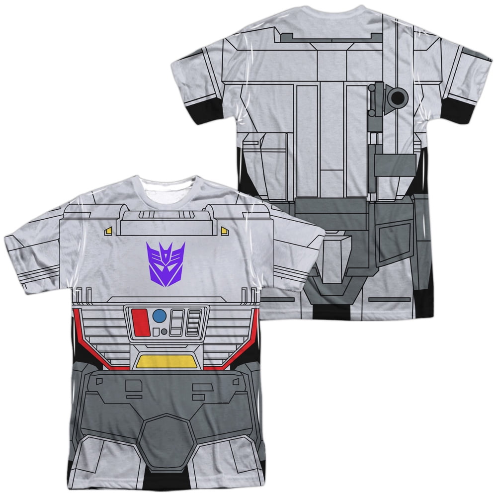 Transformers Megatron Unisex Adult Sublimated Costume T Shirt (Front ...