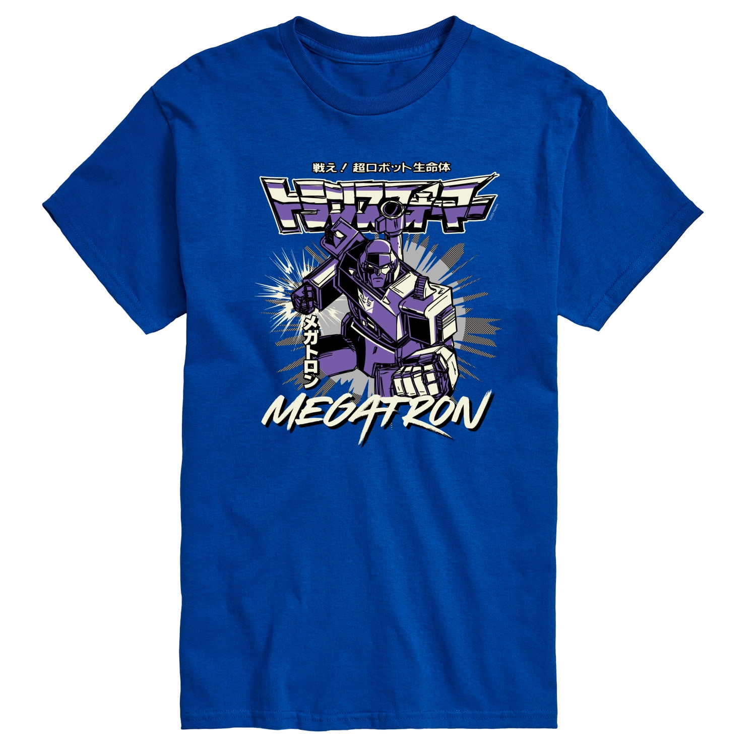 Transformers - Megatron Kanji - Adult Short Sleeve Tee - Walmart.com