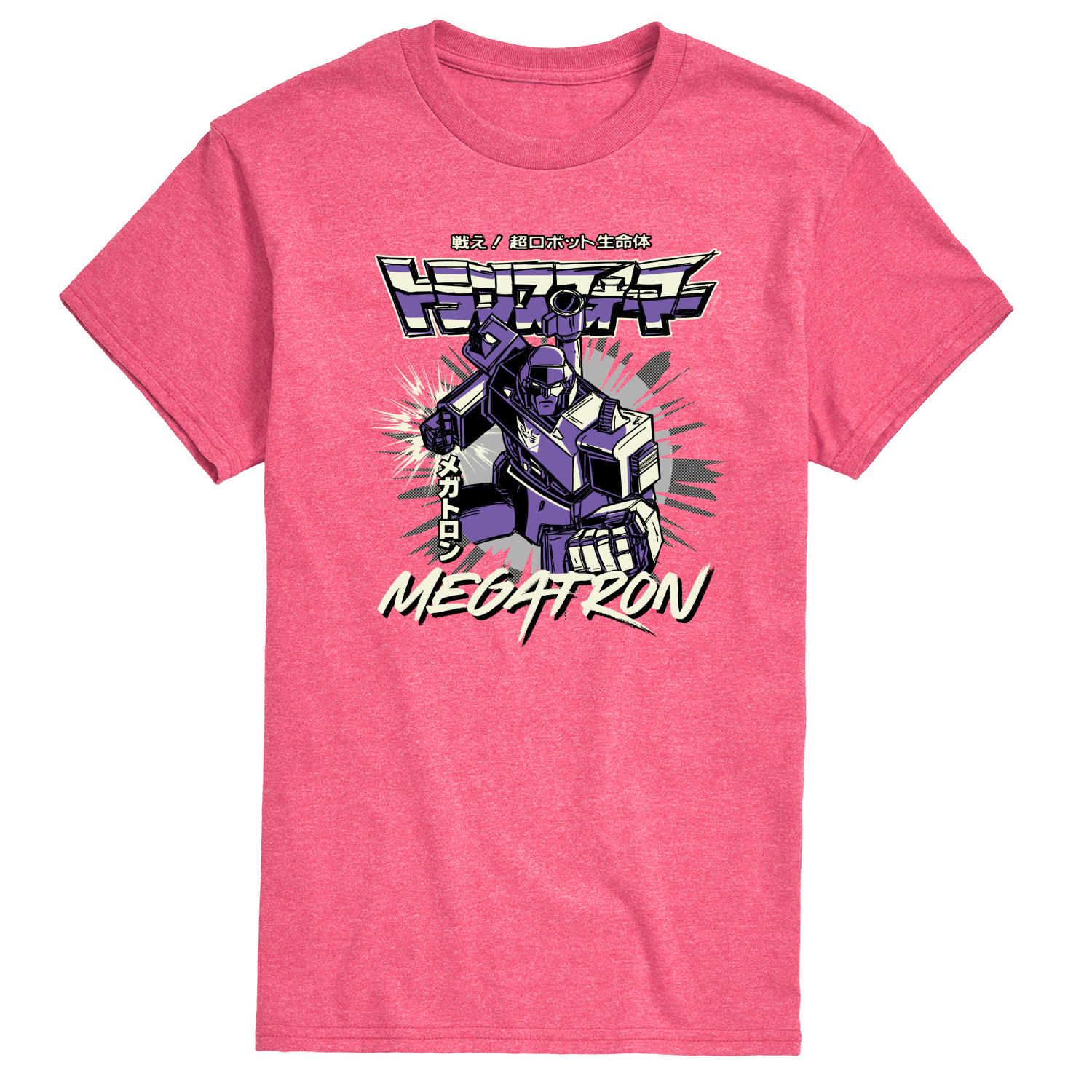 Transformers - Megatron Kanji - Adult Short Sleeve Tee - Walmart.com