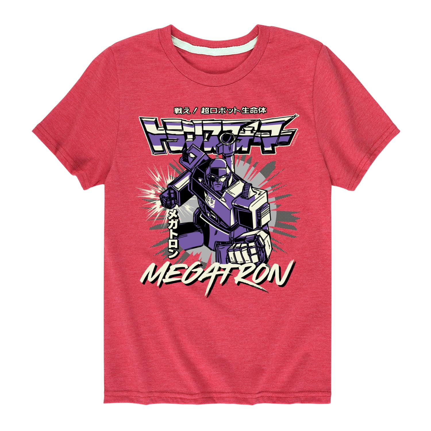 Transformers - Megatron Kanji - Kids Toddler And Youth Short Sleeve T ...