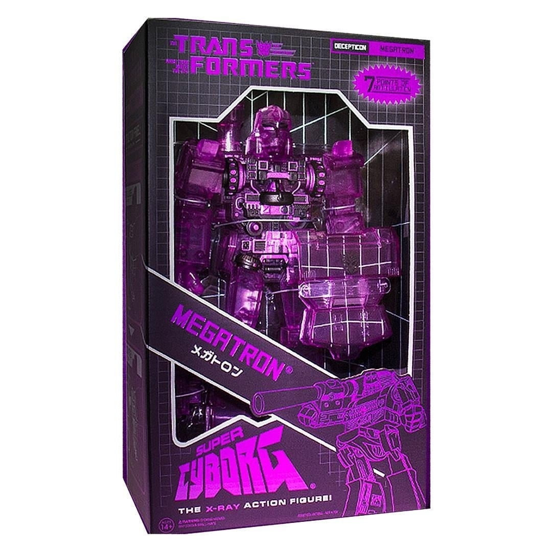 Transformers Megatron X-Ray Purple Figure Super Cyborg Decepticon ...