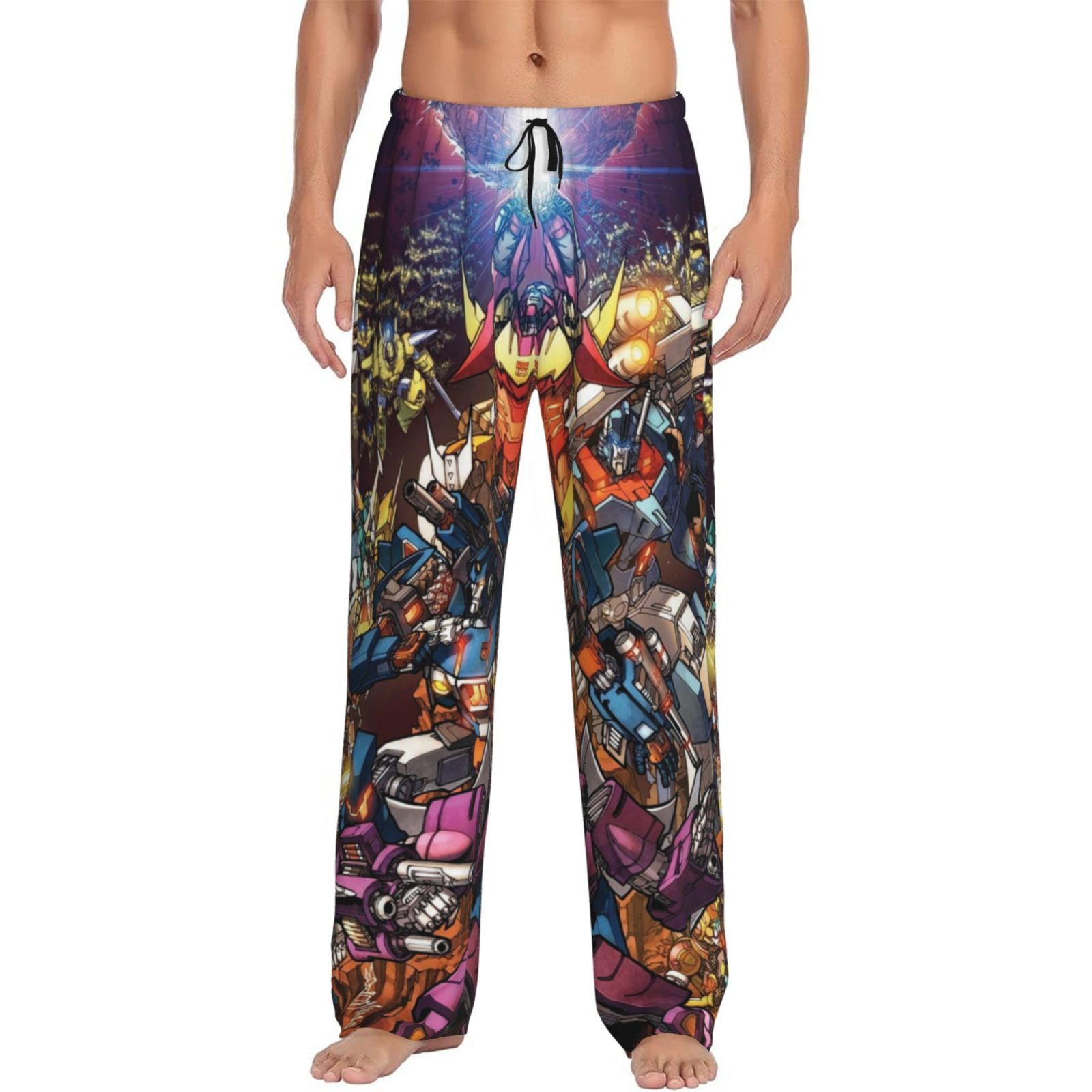 Transformers Men's Pajama Pants Super Soft Comfy Sleep Lounge Pants ...
