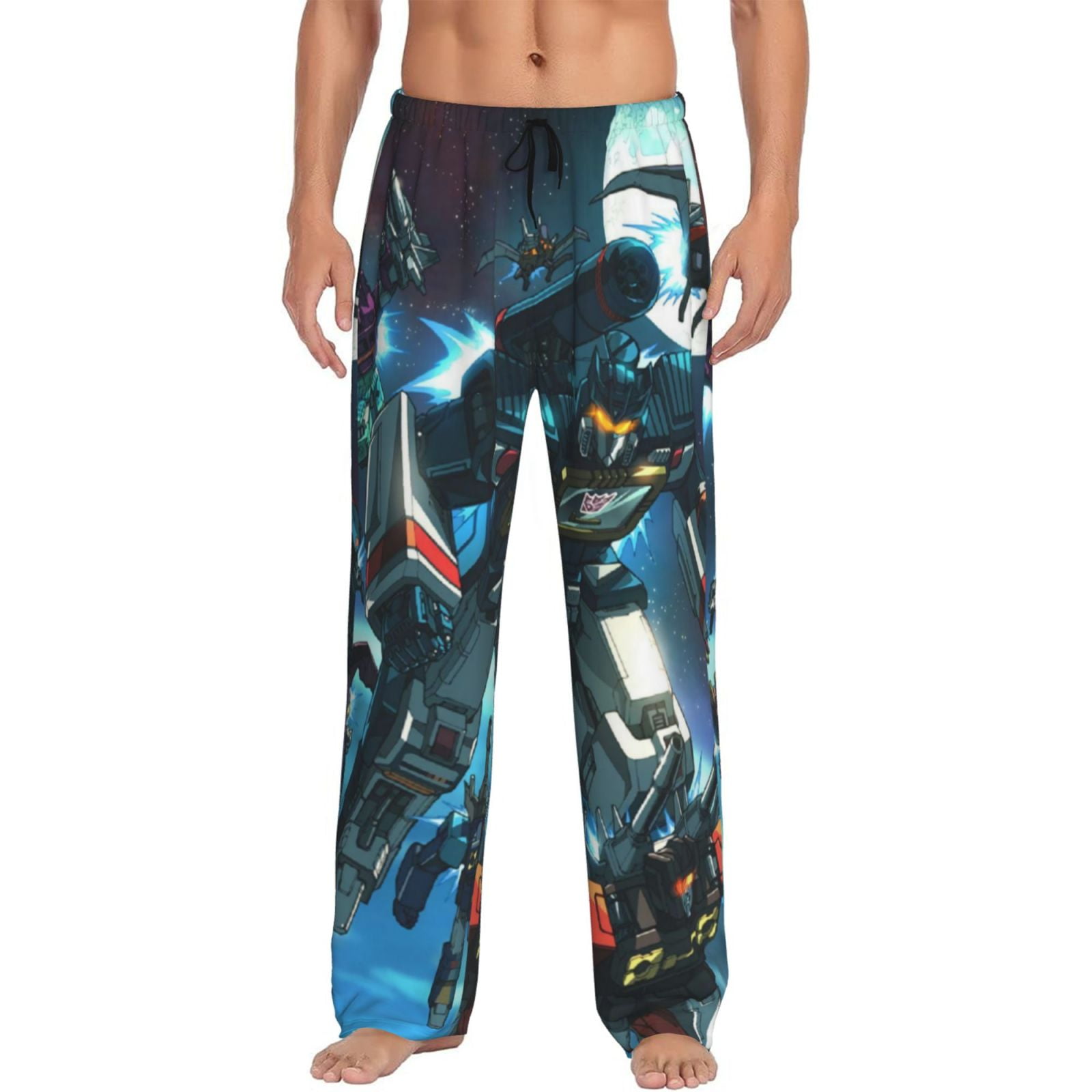 Transformers Men's Pajama Pants Super Soft Comfy Sleep Lounge Pants ...