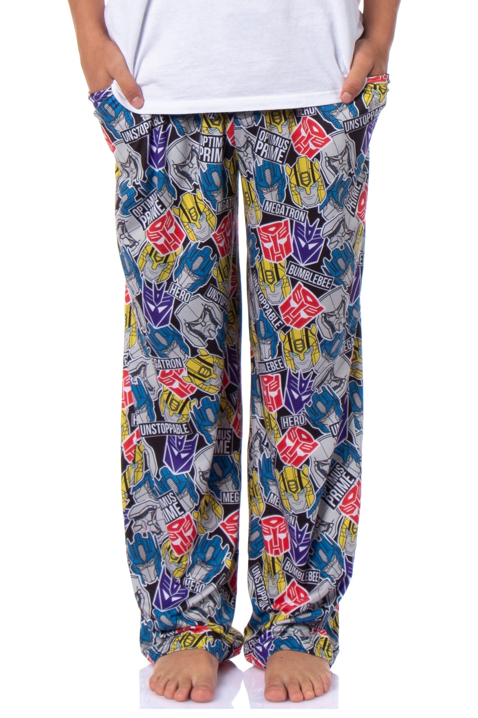 Transformers Men's Tossed Print Autobots Adult Sleep Lounge Pajama ...