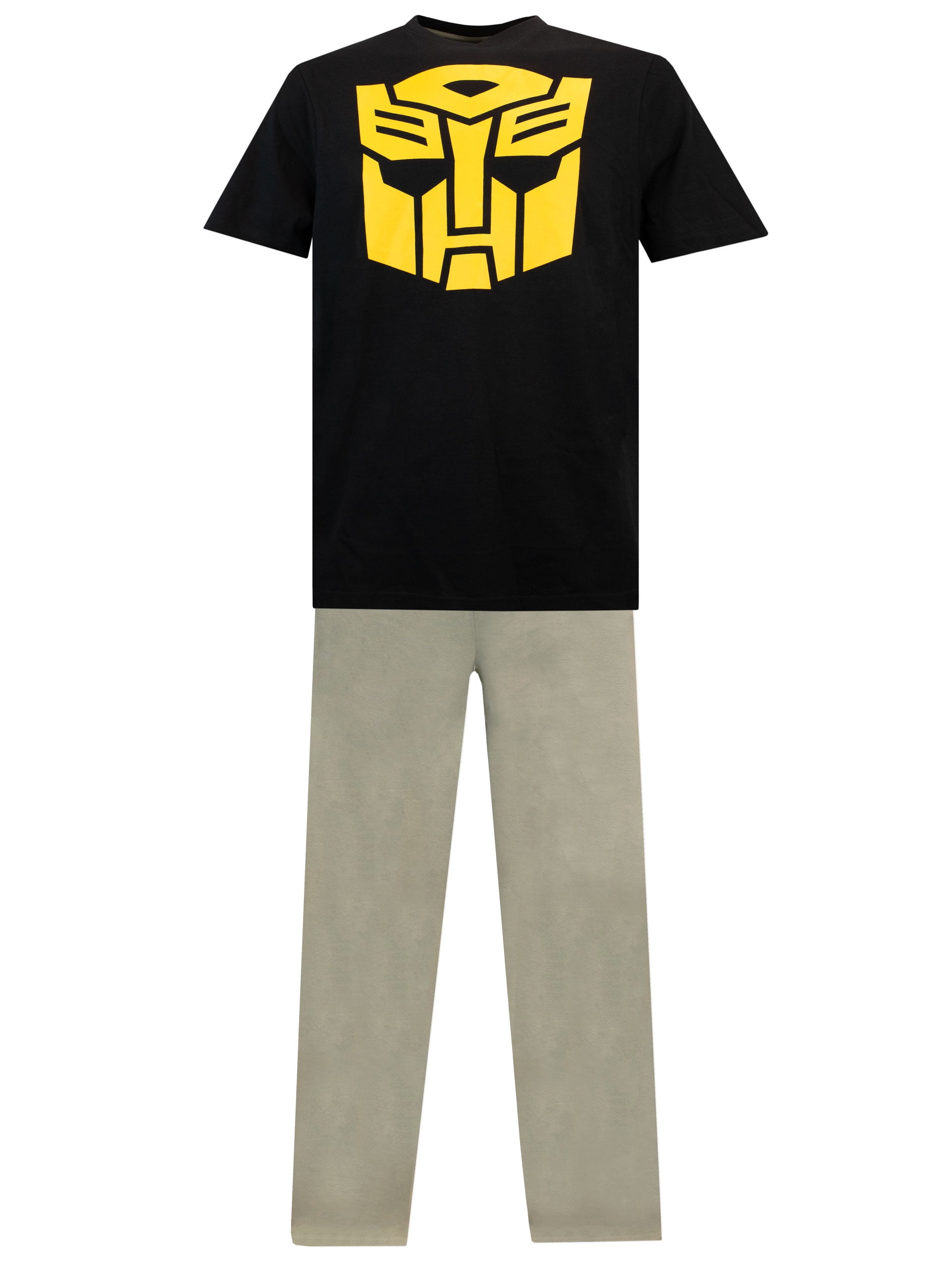 Transformers Mens Autobots Pajamas Yellow Sizes S-XXL - Walmart.com