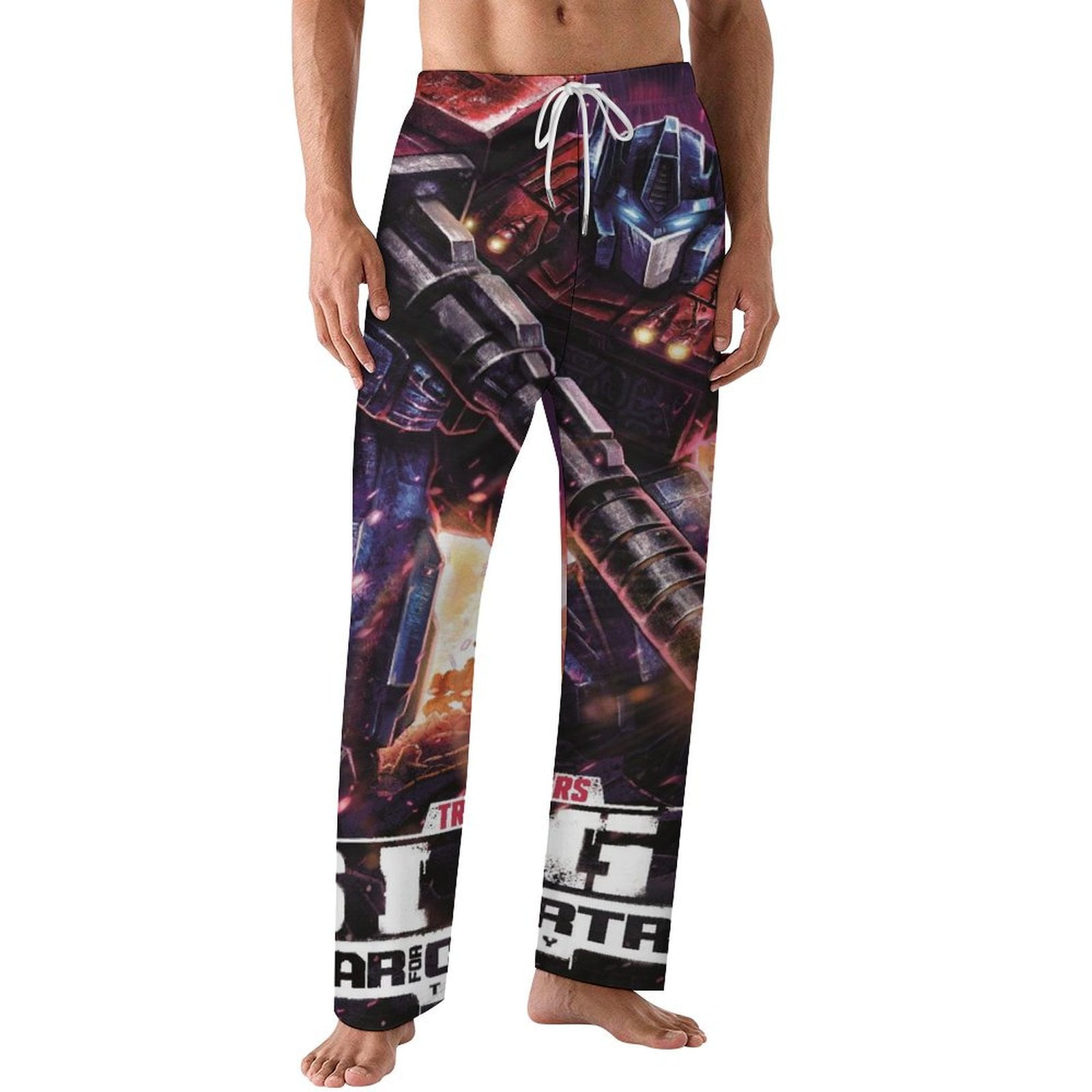 Transformers Mens Pajama Pants PJs Bottoms Sleepwear Lounge Pants ...