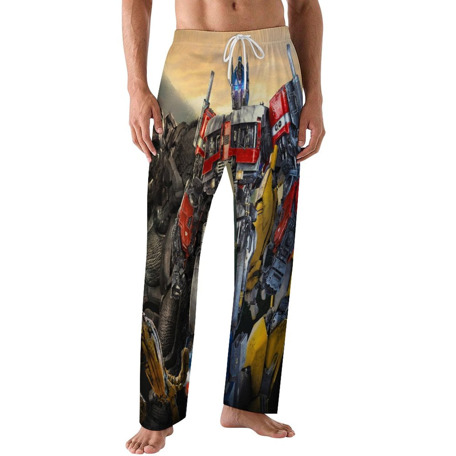 Transformers Mens Pajama Pants PJs Bottoms Sleepwear Lounge Pants ...