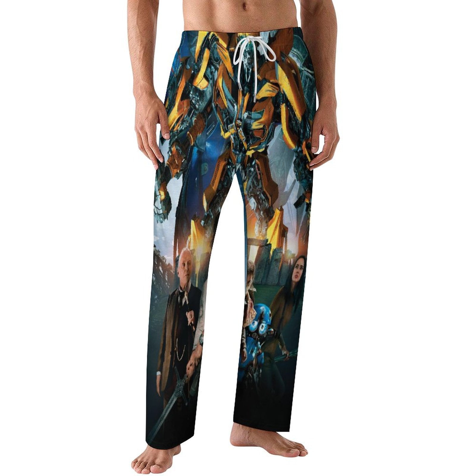 Transformers Mens Pajama Pants PJs Bottoms Sleepwear Lounge Pants ...
