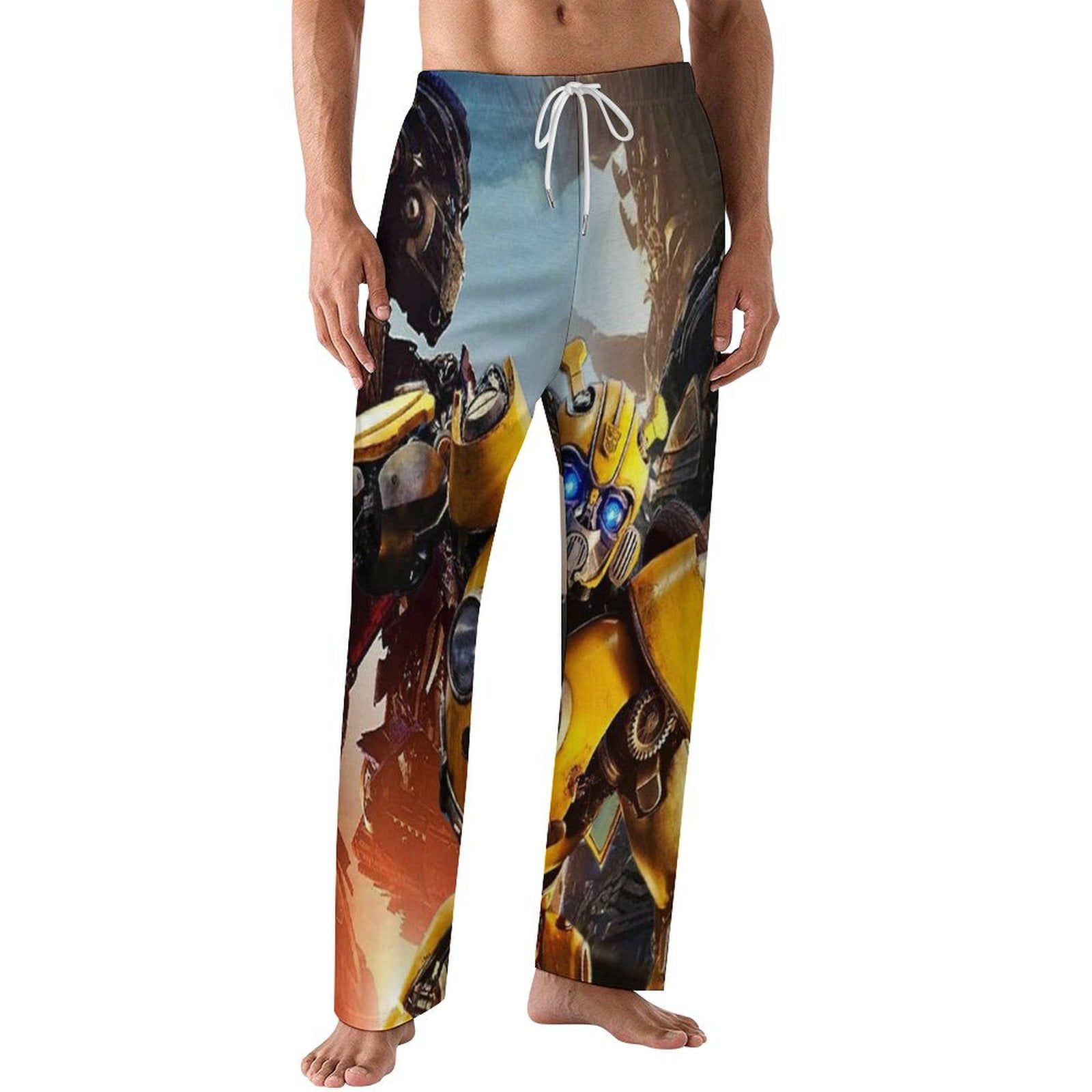 Transformers Mens Pajama Pants PJs Bottoms Sleepwear Lounge Pants ...