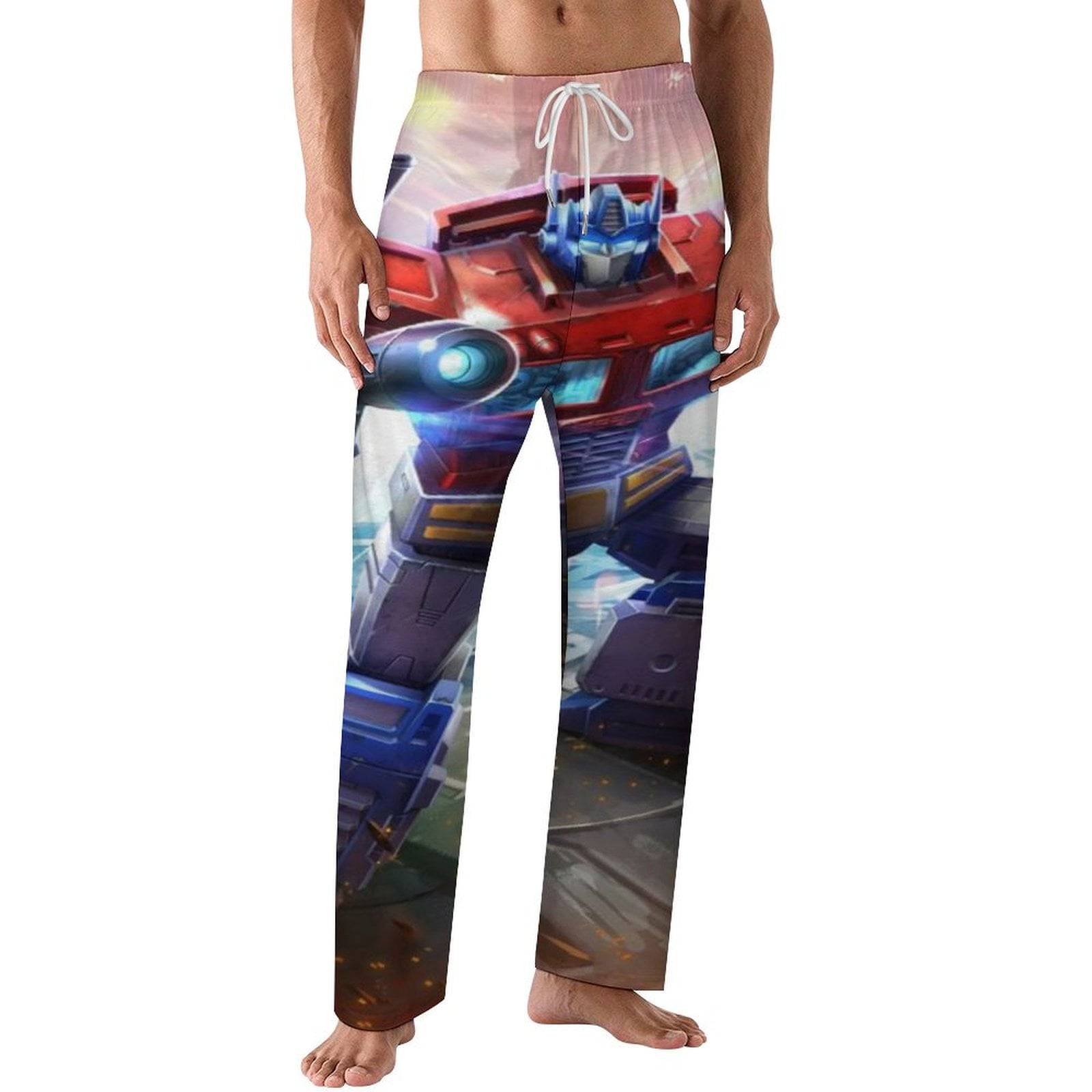 Transformers Mens Pajama Pants PJs Bottoms Sleepwear Lounge Pants ...