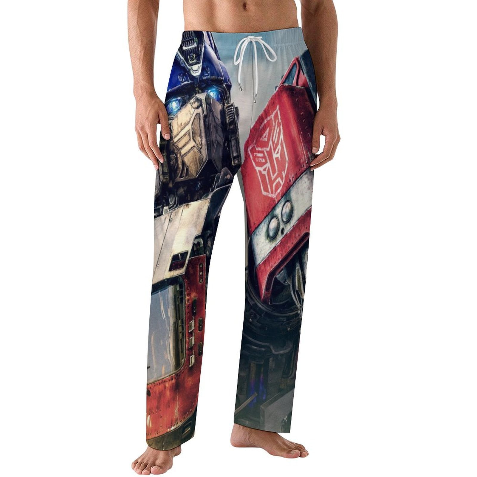 Transformers Mens Pajama Pants PJs Bottoms Sleepwear Lounge Pants ...