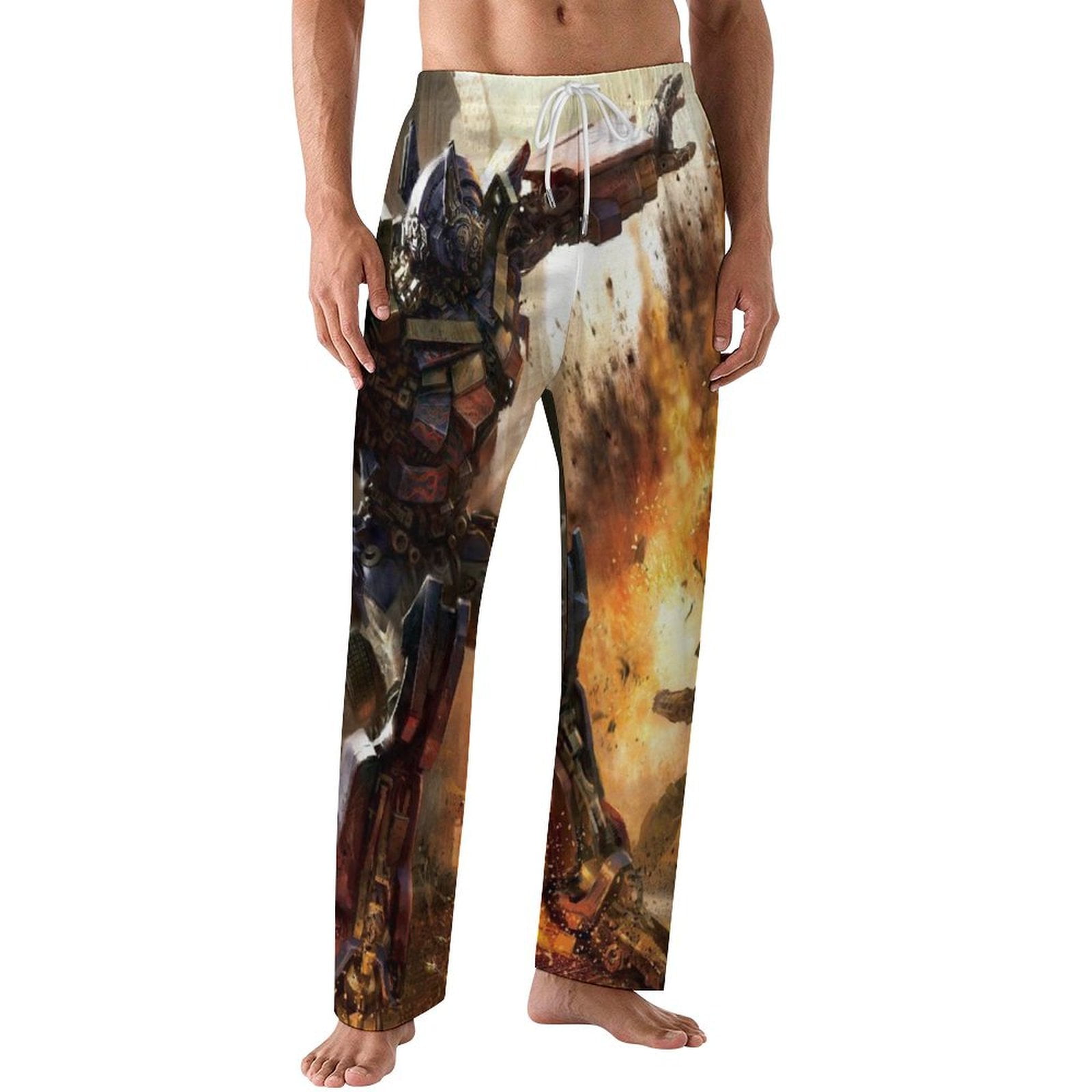 Transformers Mens Pajama Pants PJs Bottoms Sleepwear Lounge Pants ...