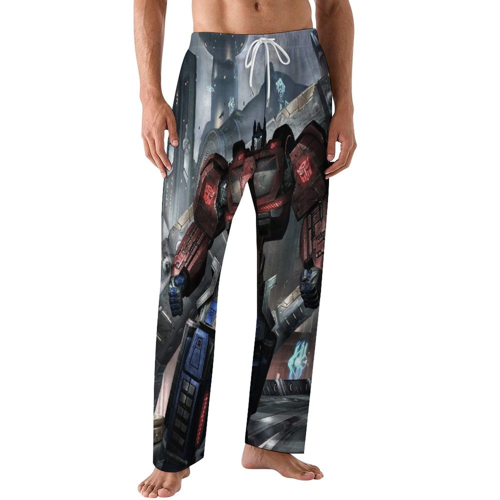 Transformers Mens Pajama Pants PJs Bottoms Sleepwear Lounge Pants ...